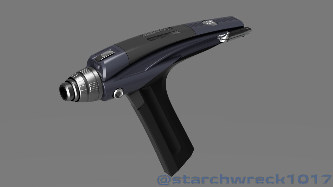 ArtStation - "Republic Phaser" - Phaser based on Star Trek Discovery ...
