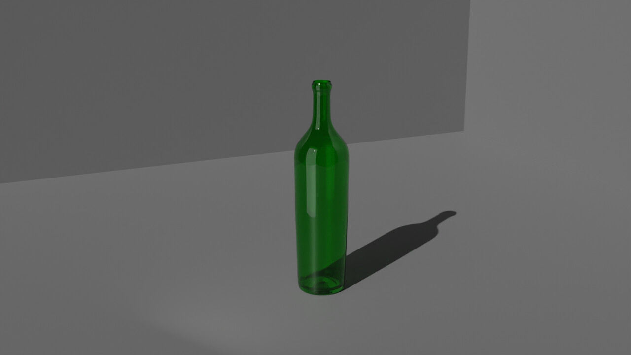 ArtStation - Wine Bottle
