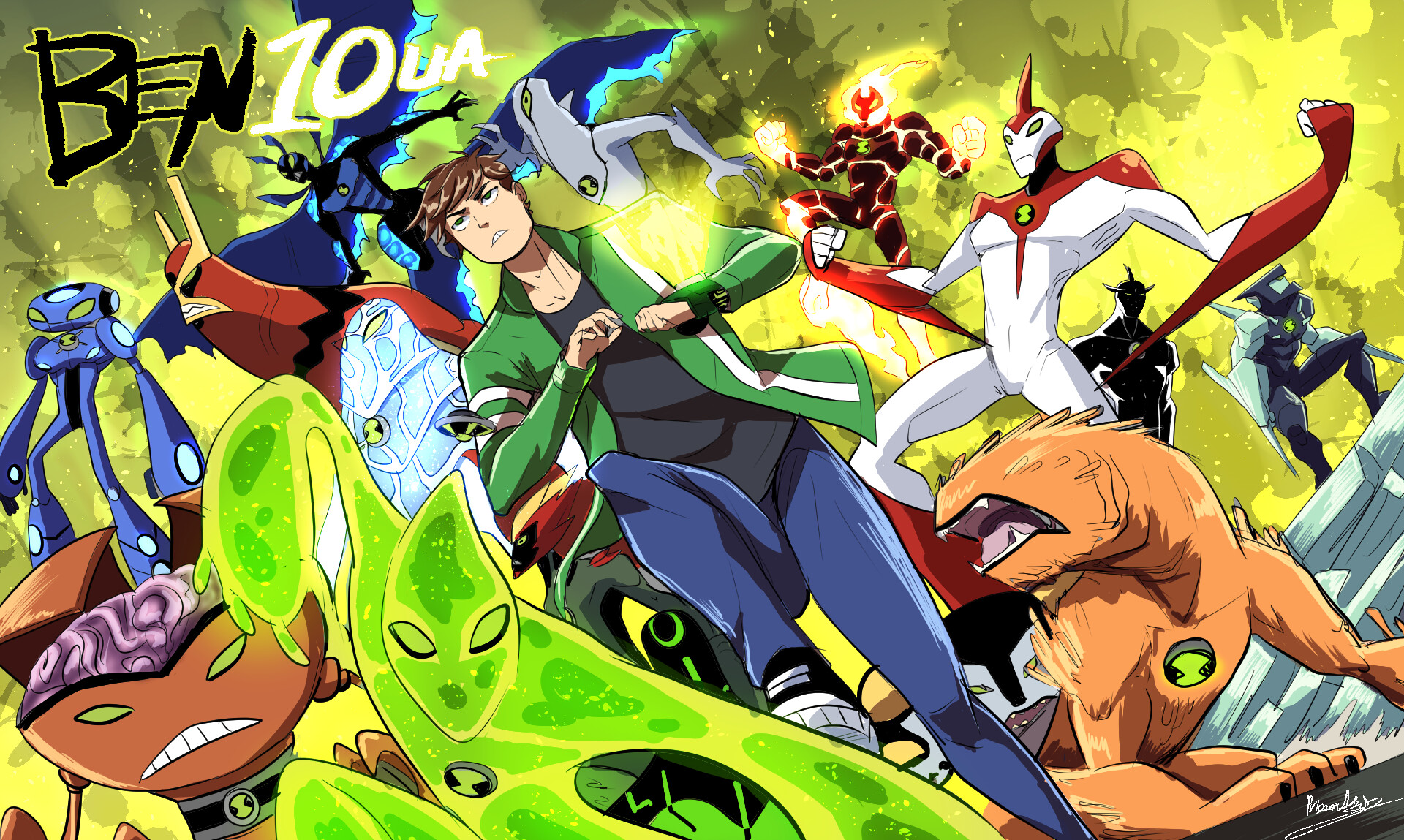 Ben Ten Ultimate Alien All Aliens