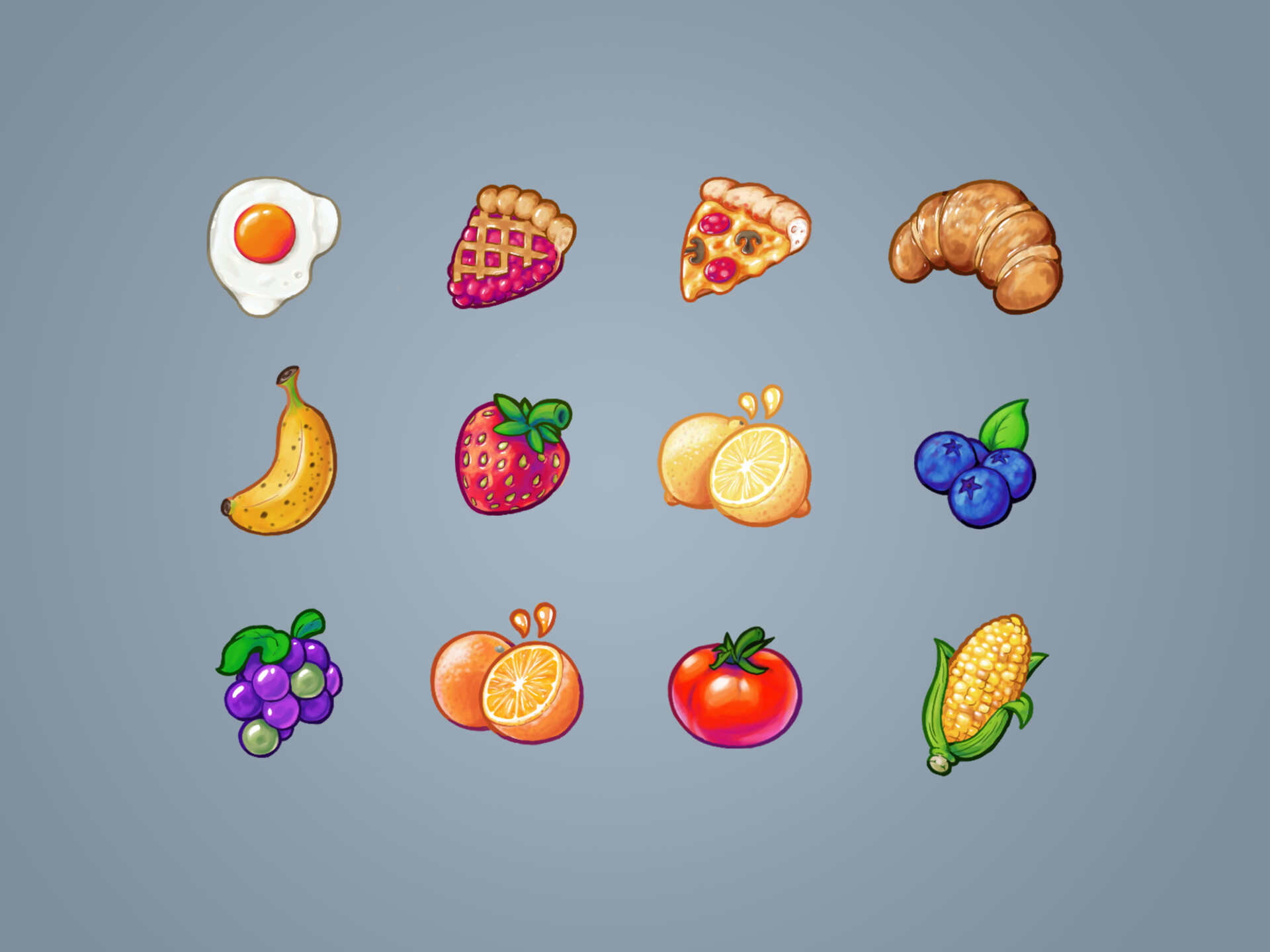 ArtStation - Speed Paint Food Props