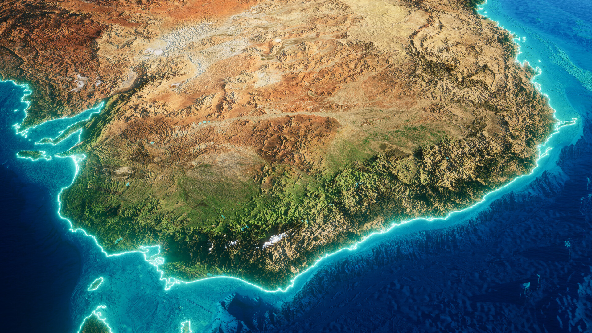 Bachtiar Yakushov - Blue Gem Earth for UE5 (80k)