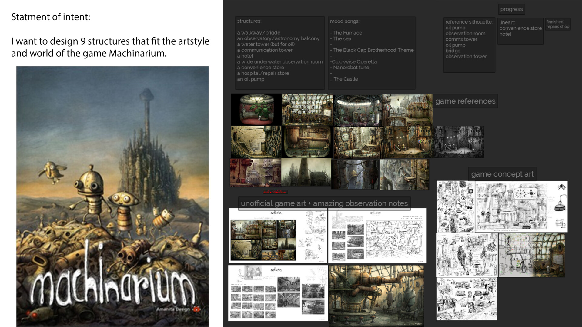 Jamie - Structure design concepts for Machinarium - unofficial.