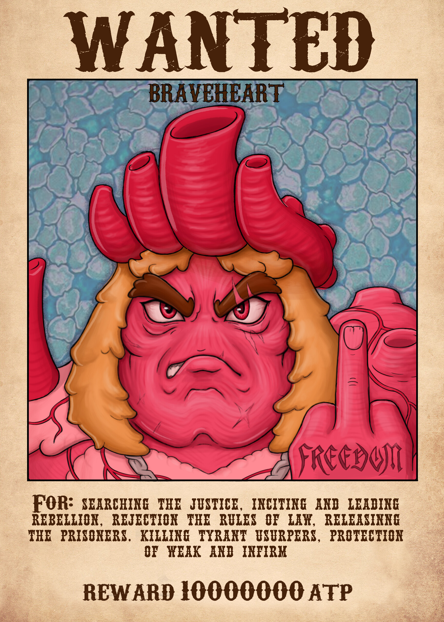 ArtStation - wanted braveheart 2