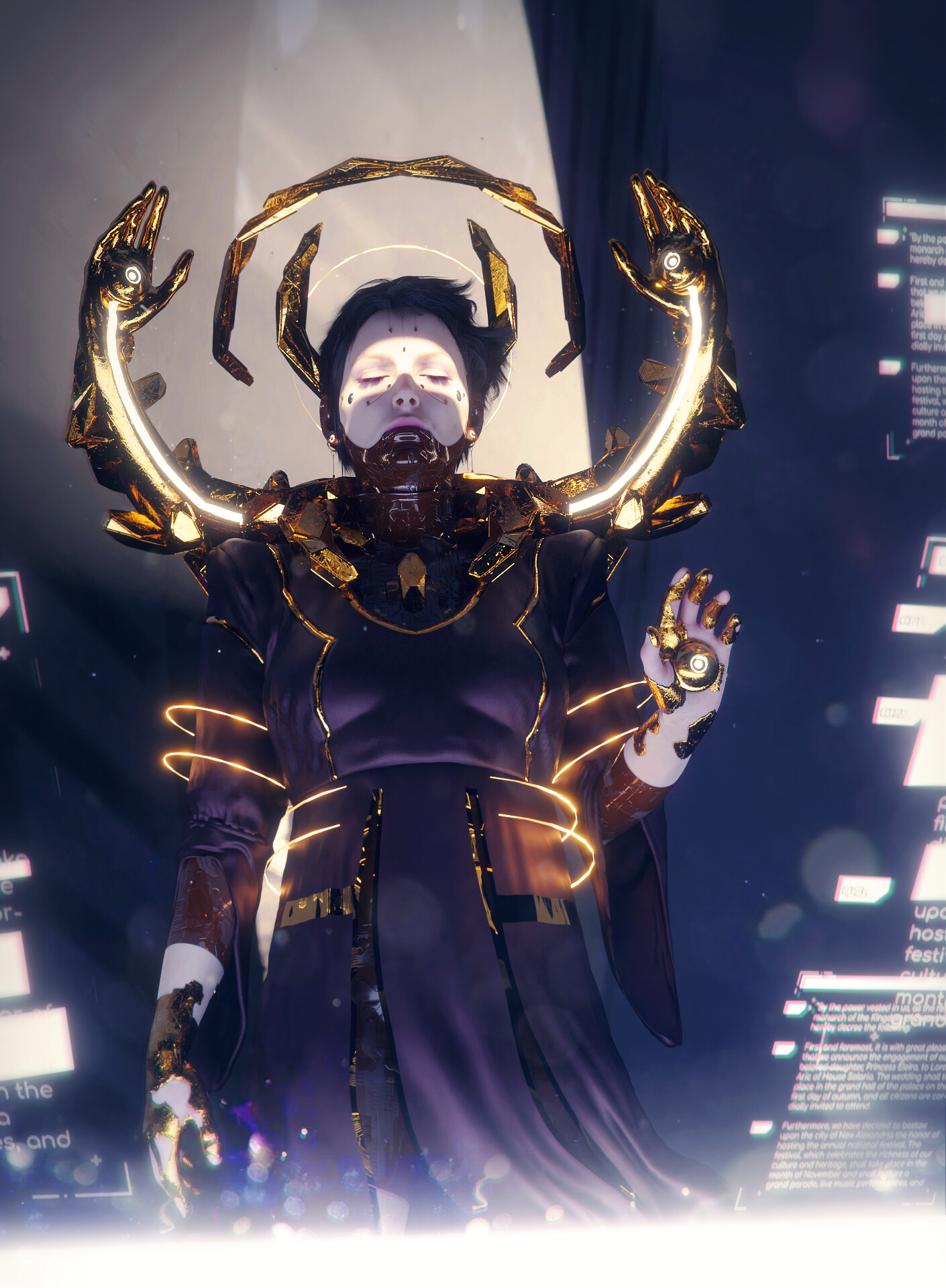 ArtStation - Golden Proclamation