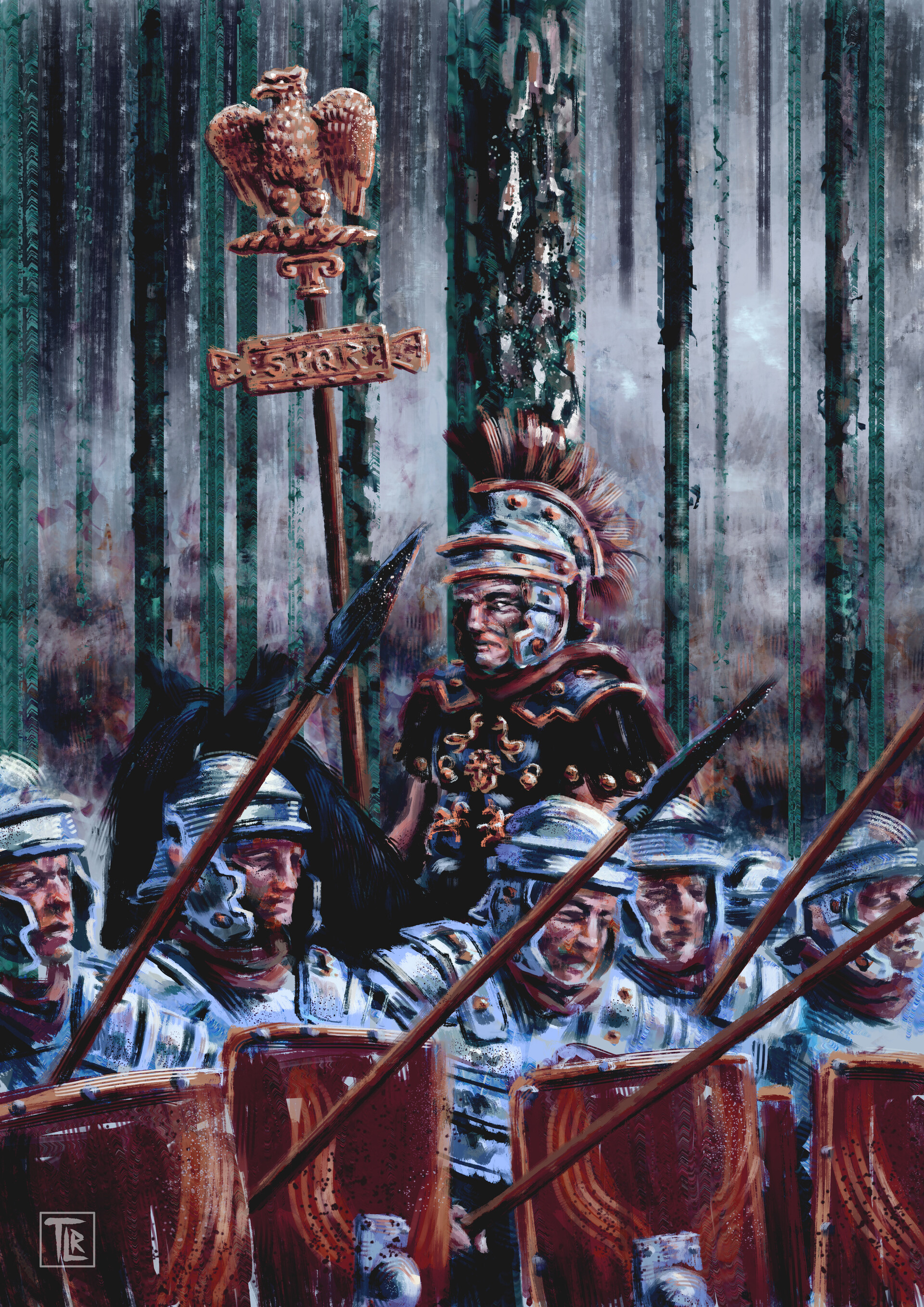 ArtStation - Roman legion