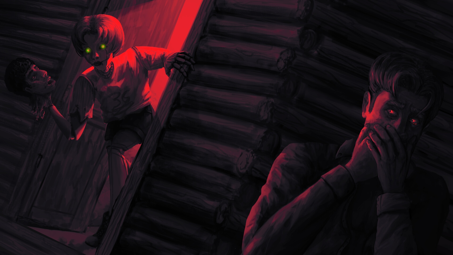 ArtStation - Camp Horror Keyscene