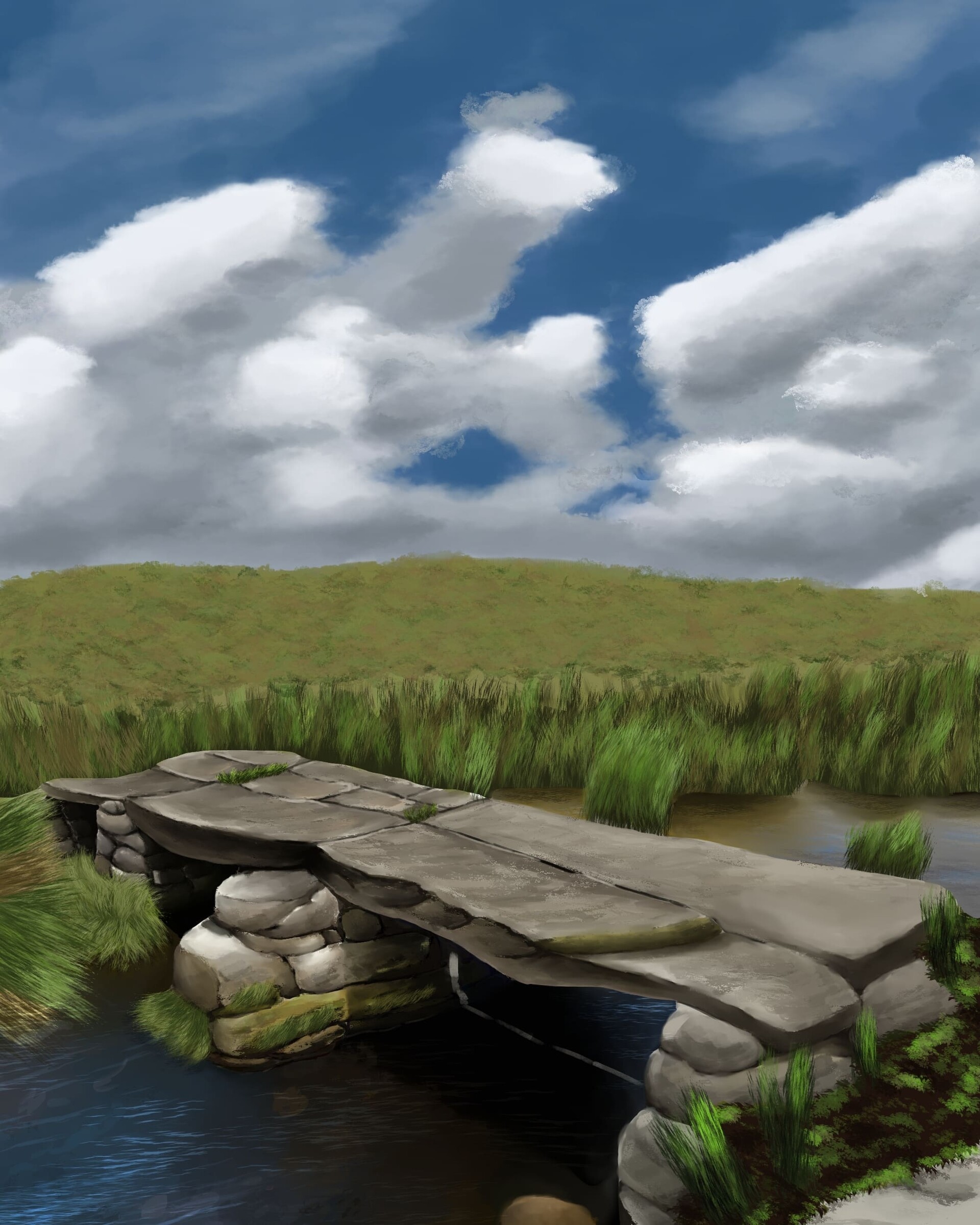 ArtStation - Rock bridge