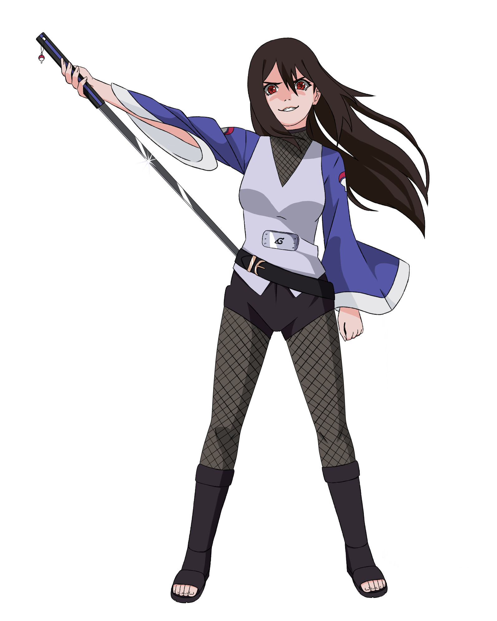Artstation Cm Naruto Oc Saki Uchiha