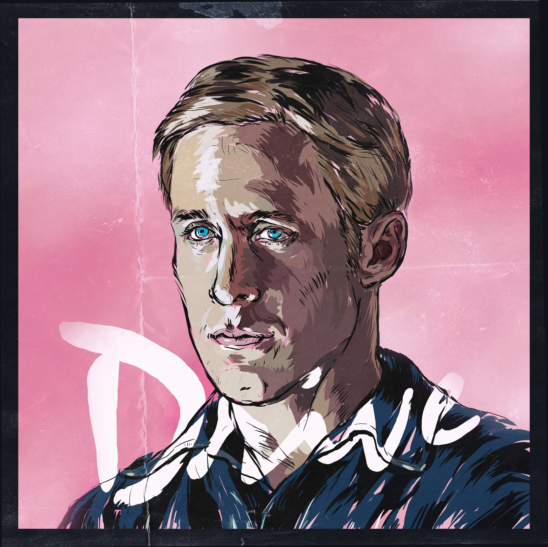 ArtStation - Drive (Ryan Gosling)