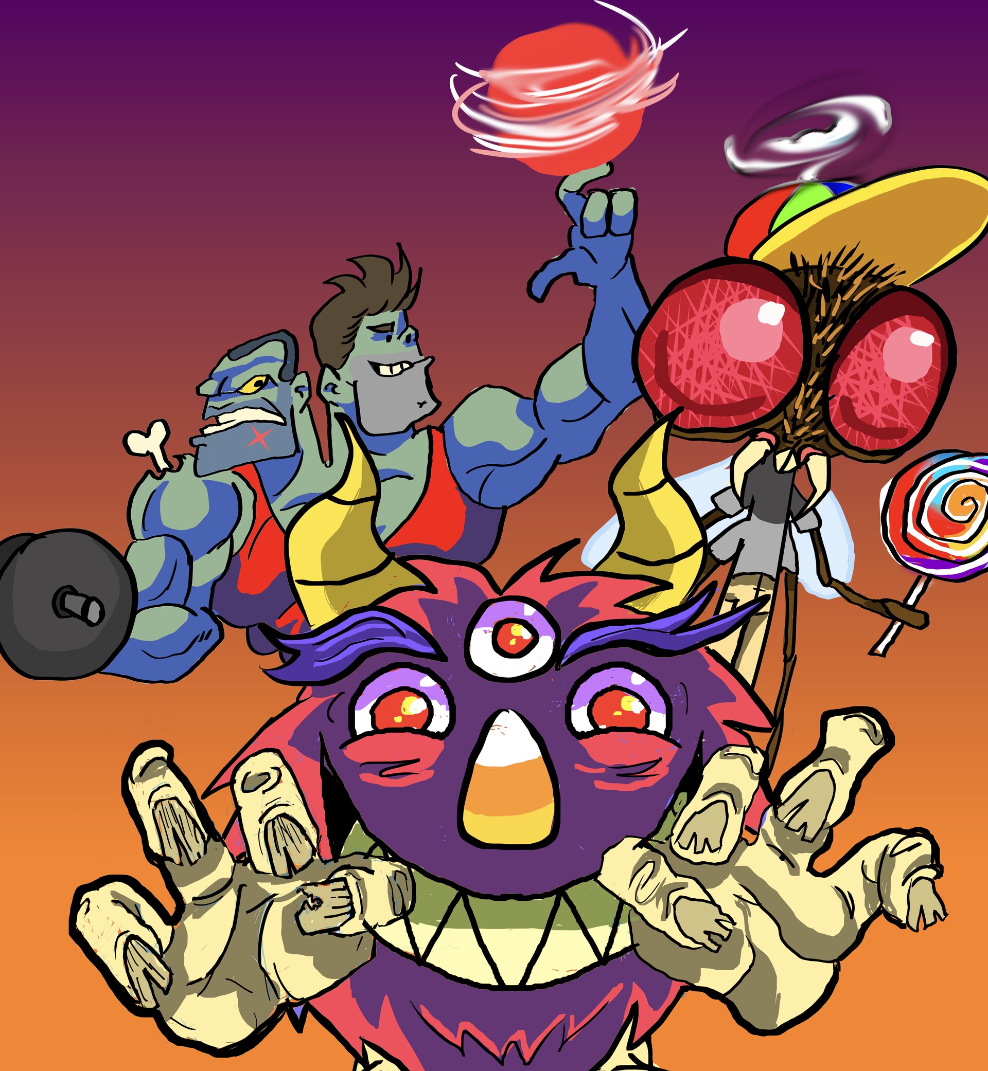 ArtStation - Monster Bash (2019)