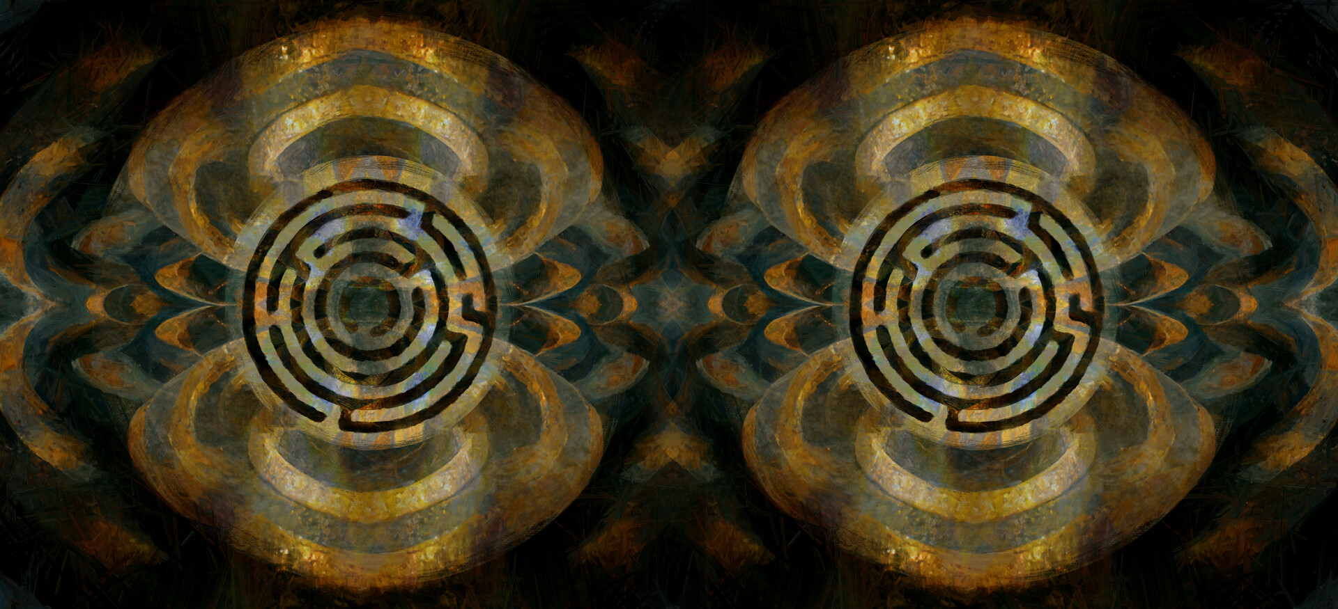 ArtStation - The Golden Maze