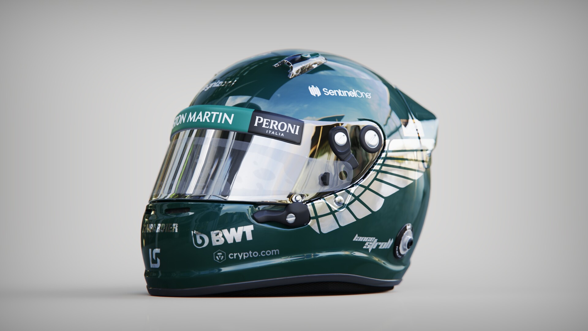 ArtStation - 3D F1 Helmet Concepts