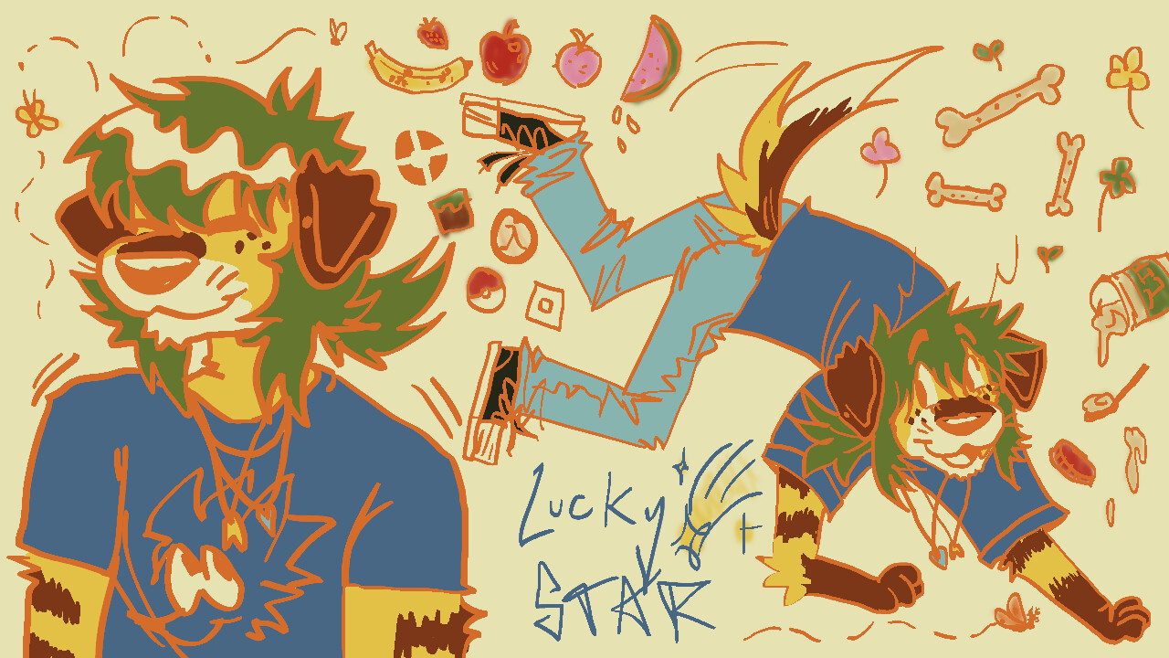 ArtStation - Lucky Star me!