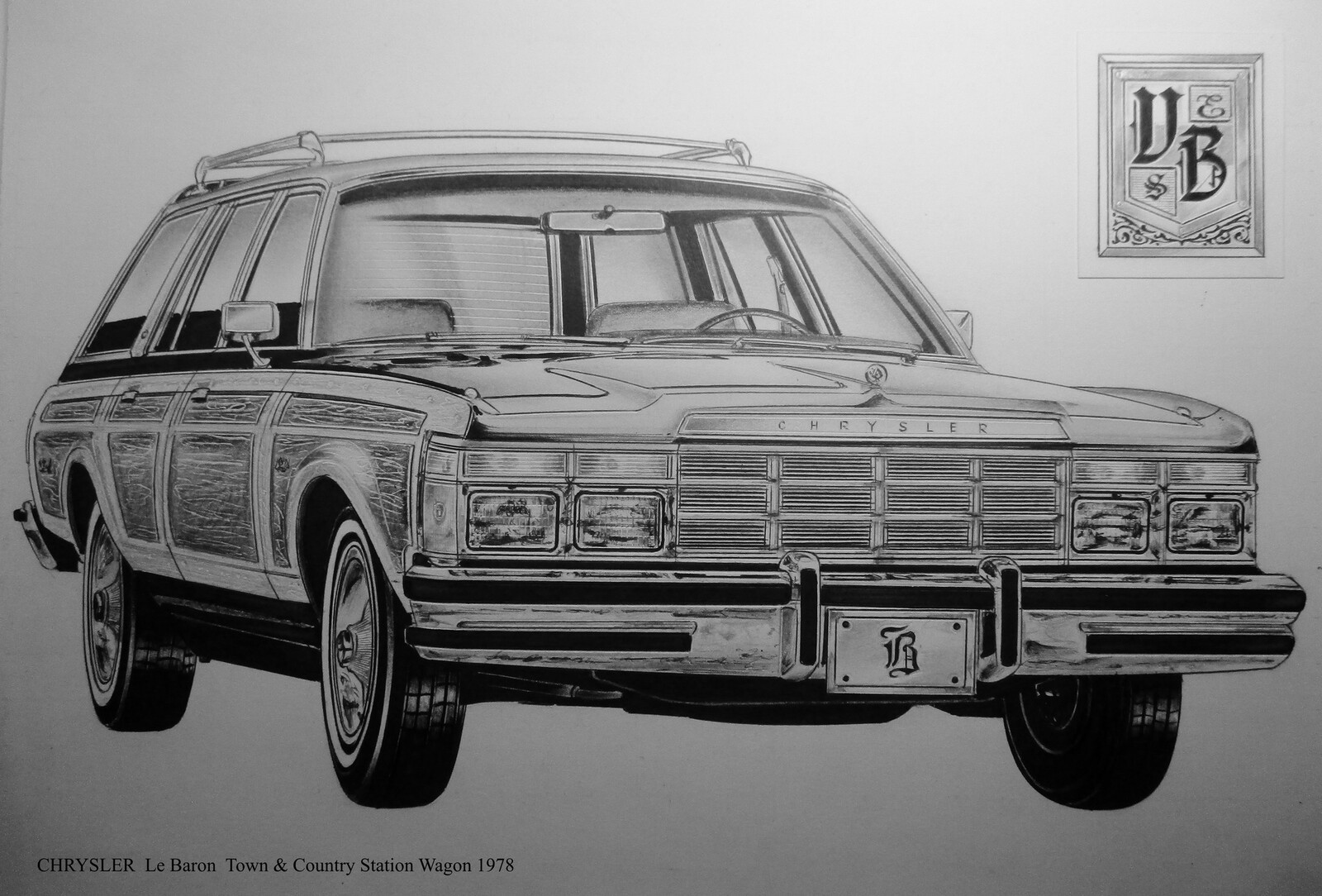 Vitaly Batozhsky - CHRYSLER Le Baron Town & Country Station Wagon 1978