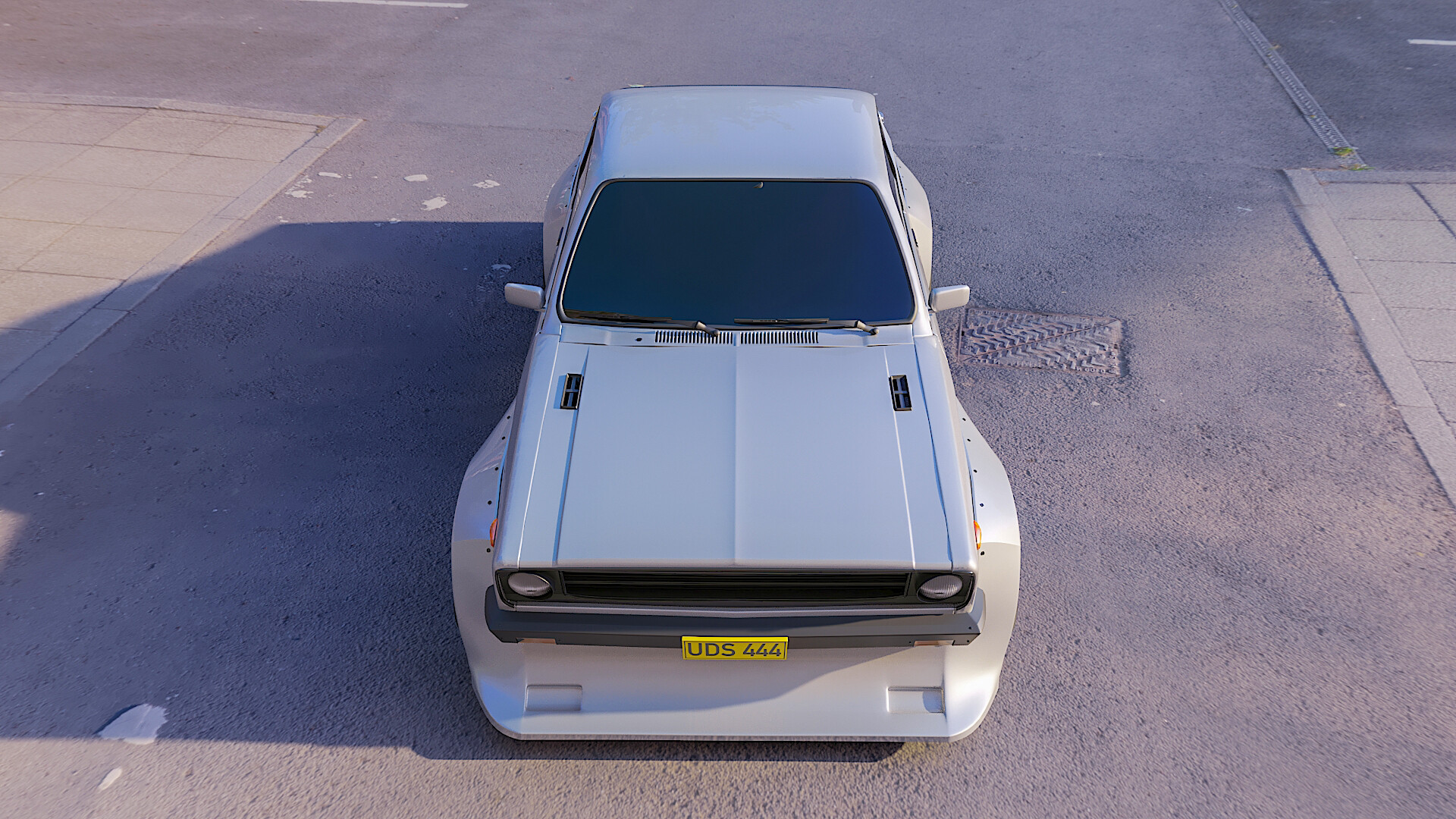 ArtStation - Toyota Corolla KE35 with AE86 N2 Kit