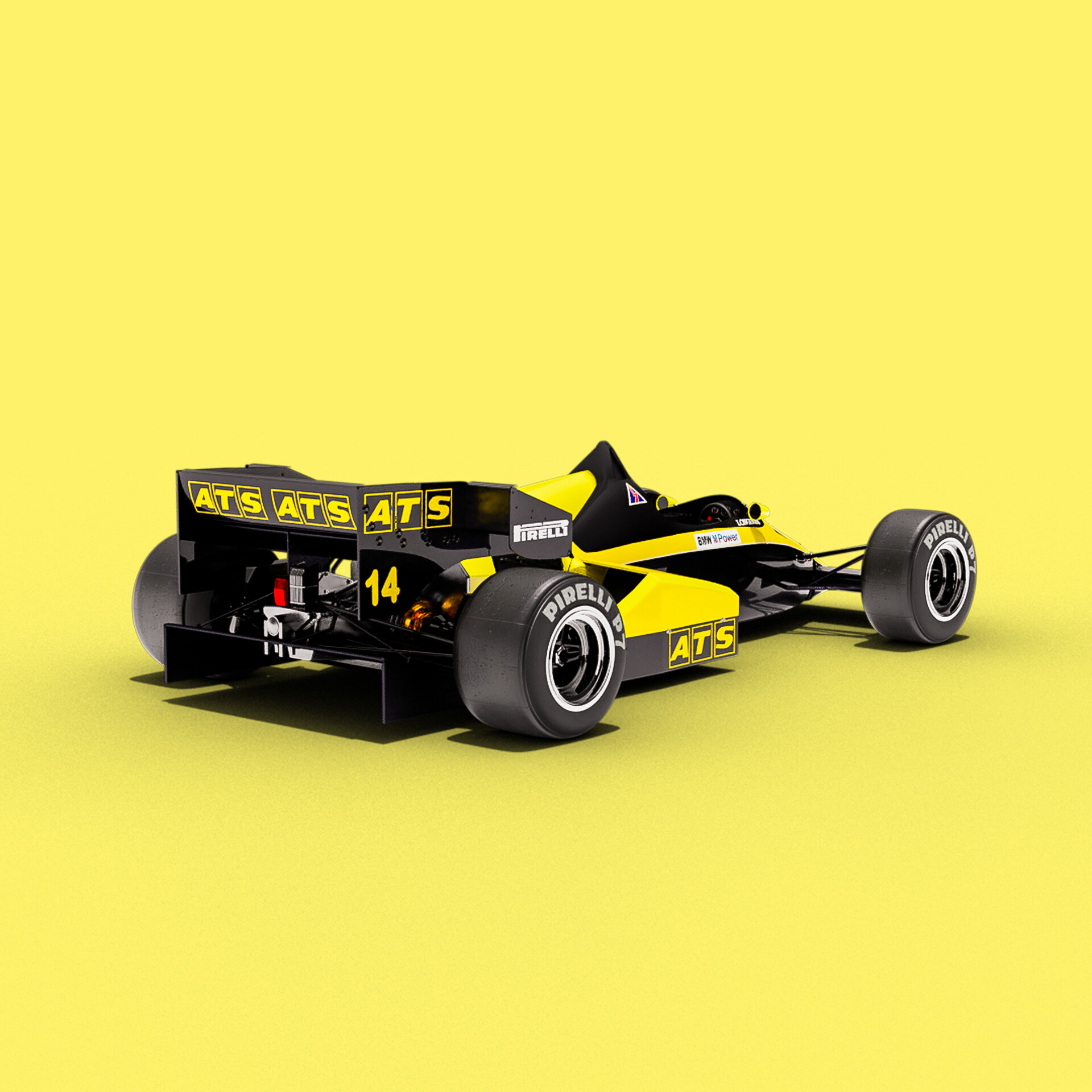 ArtStation - 1984 ATS D7 Formula 1 Car