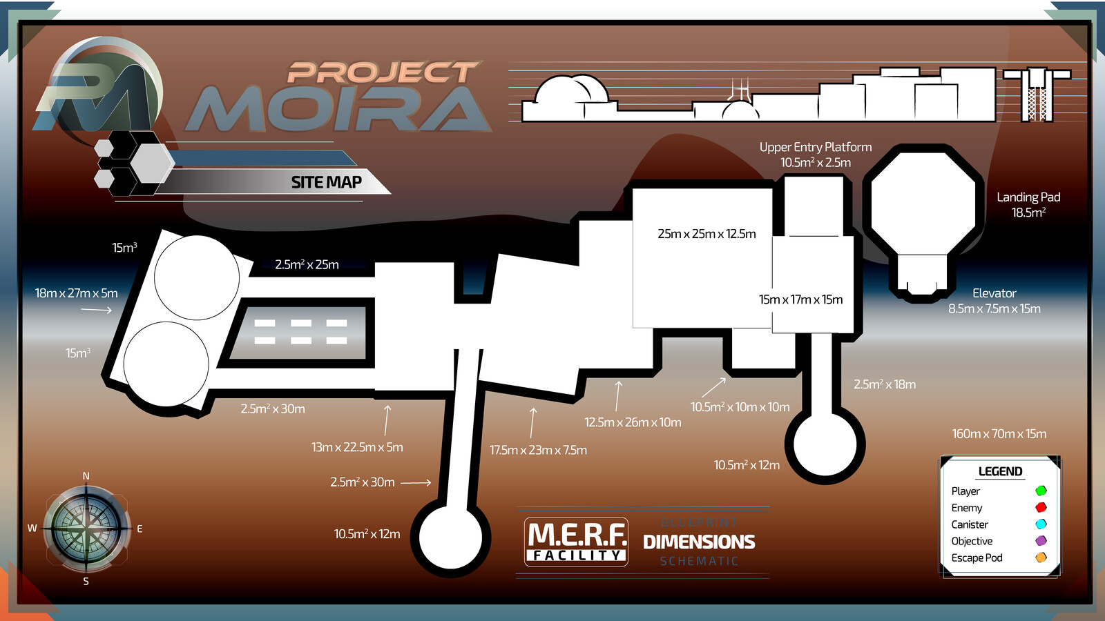 Karl Walsh - MERF Facility - Game Map