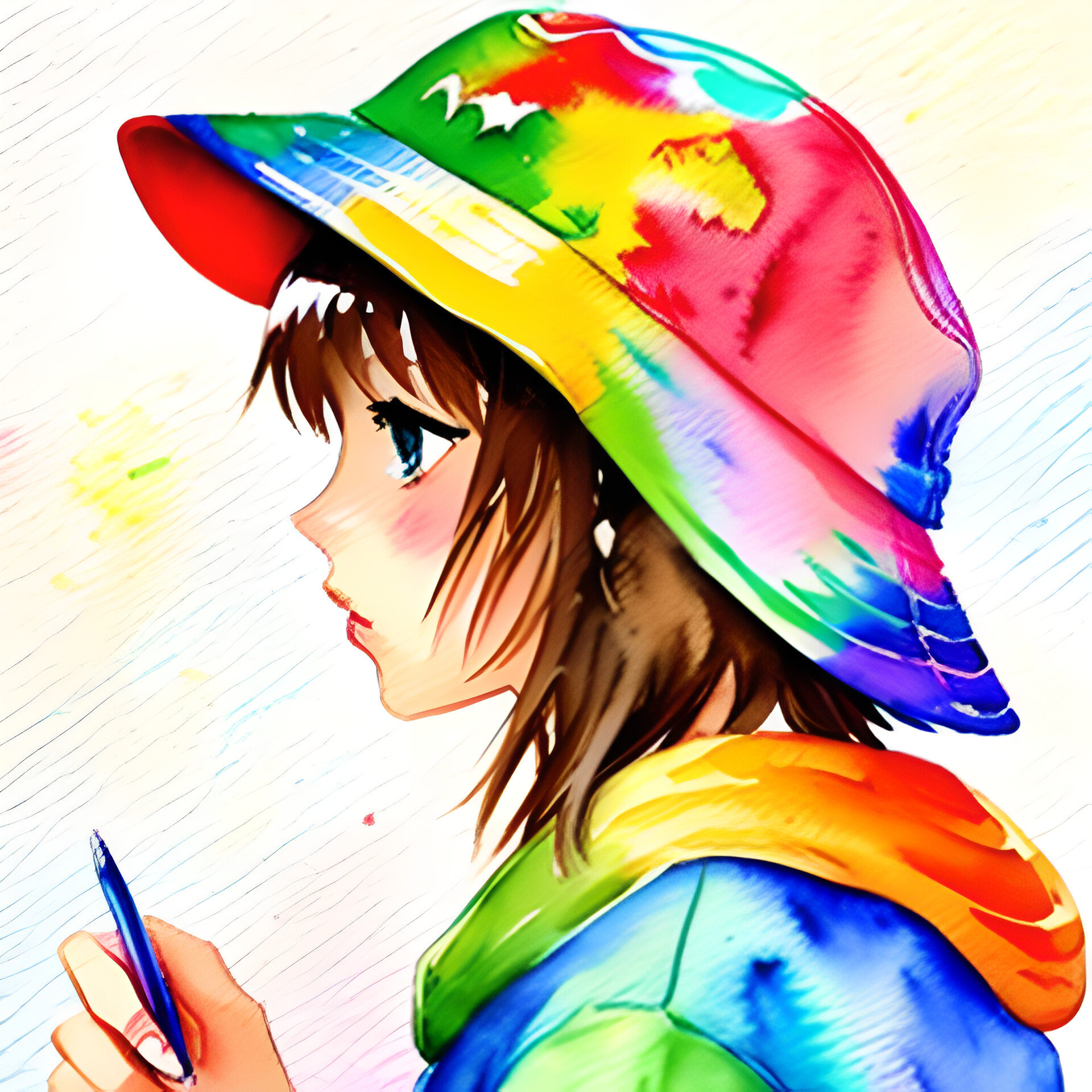 ArtStation - Bucket Hat Girl #1