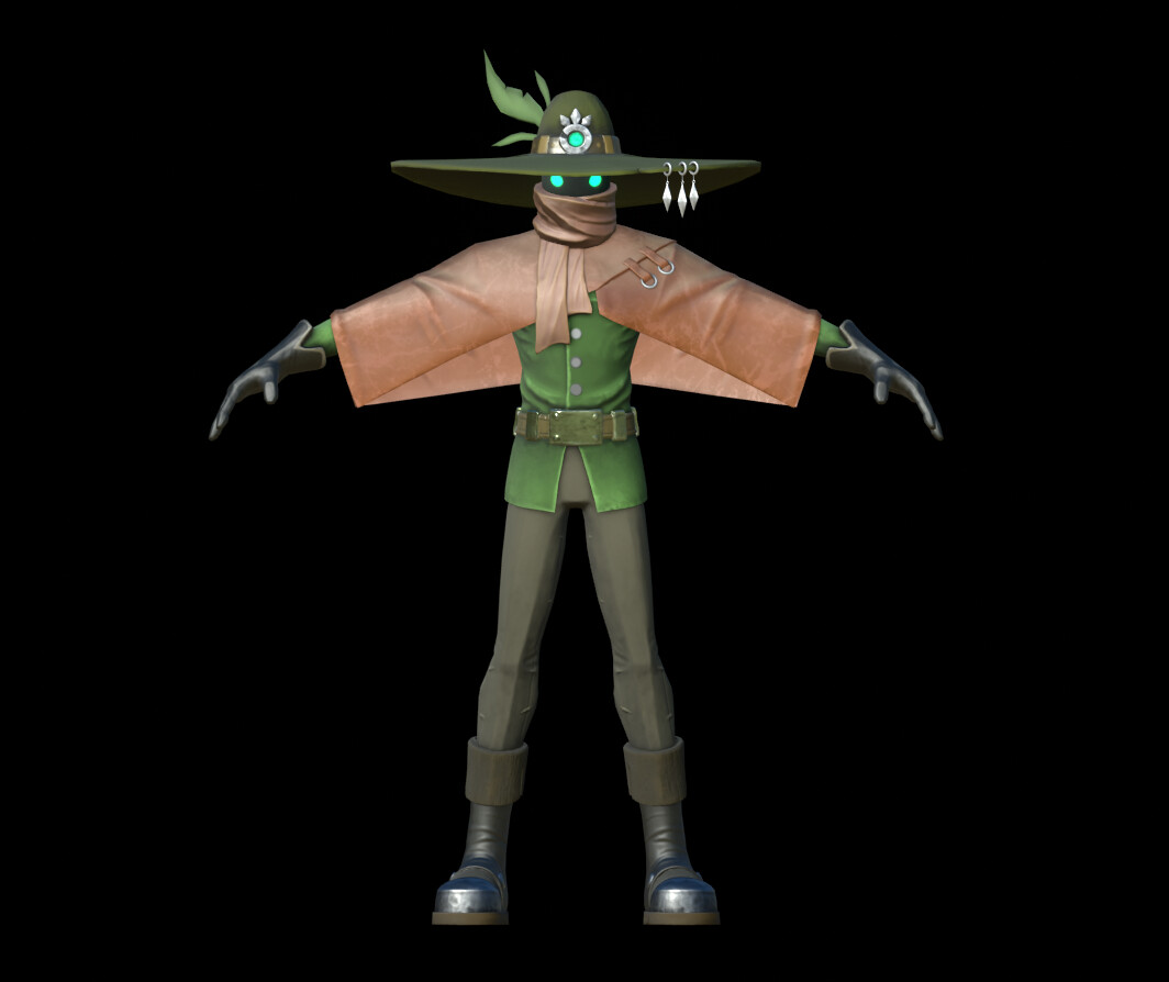 ArtStation - Stylized character Wizzard_1