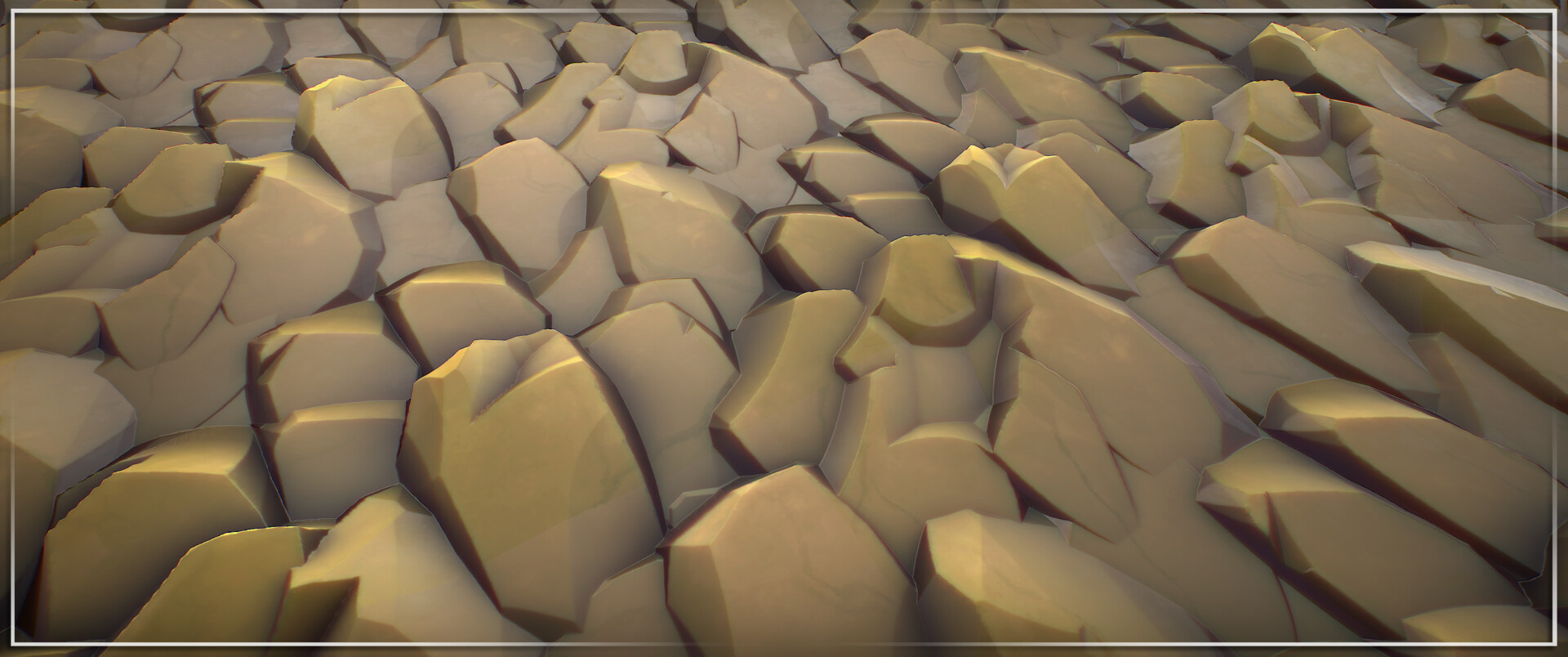 Ruben Seij - Stylized Rock Cliff material