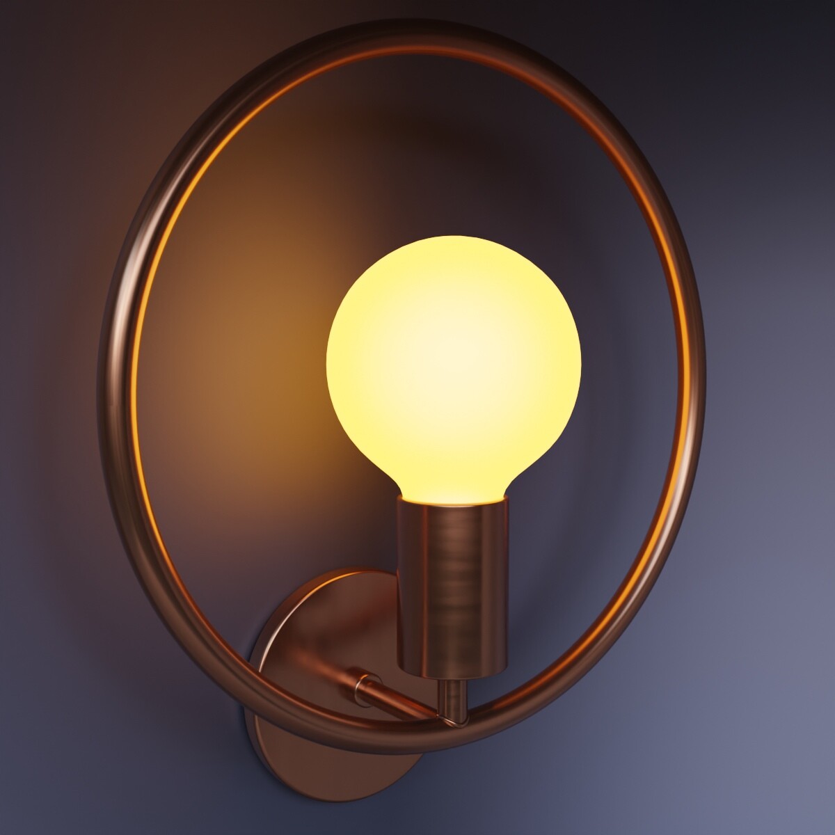 ArtStation - wall lamp