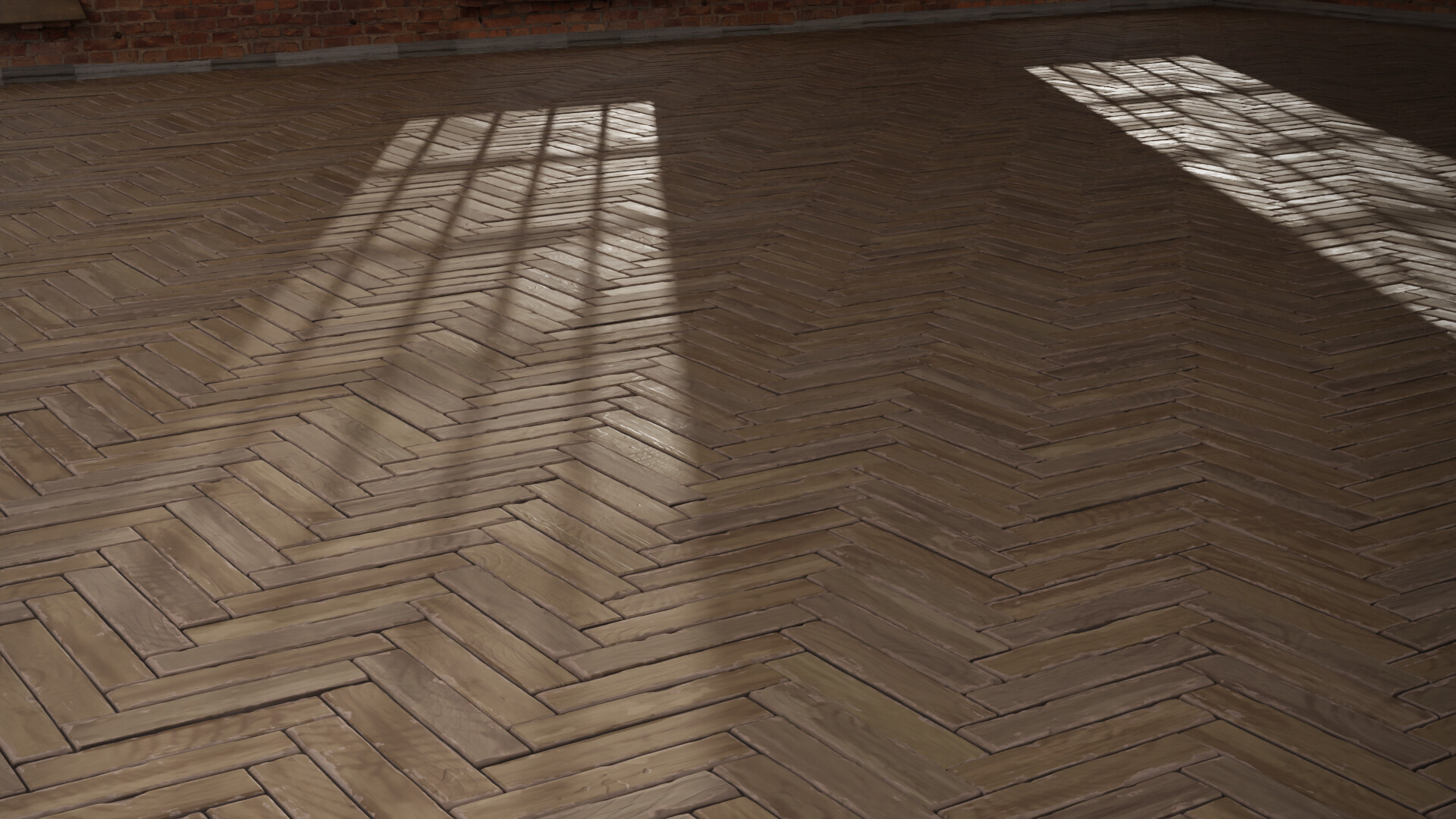 ArtStation - Herringbone Parquet Material