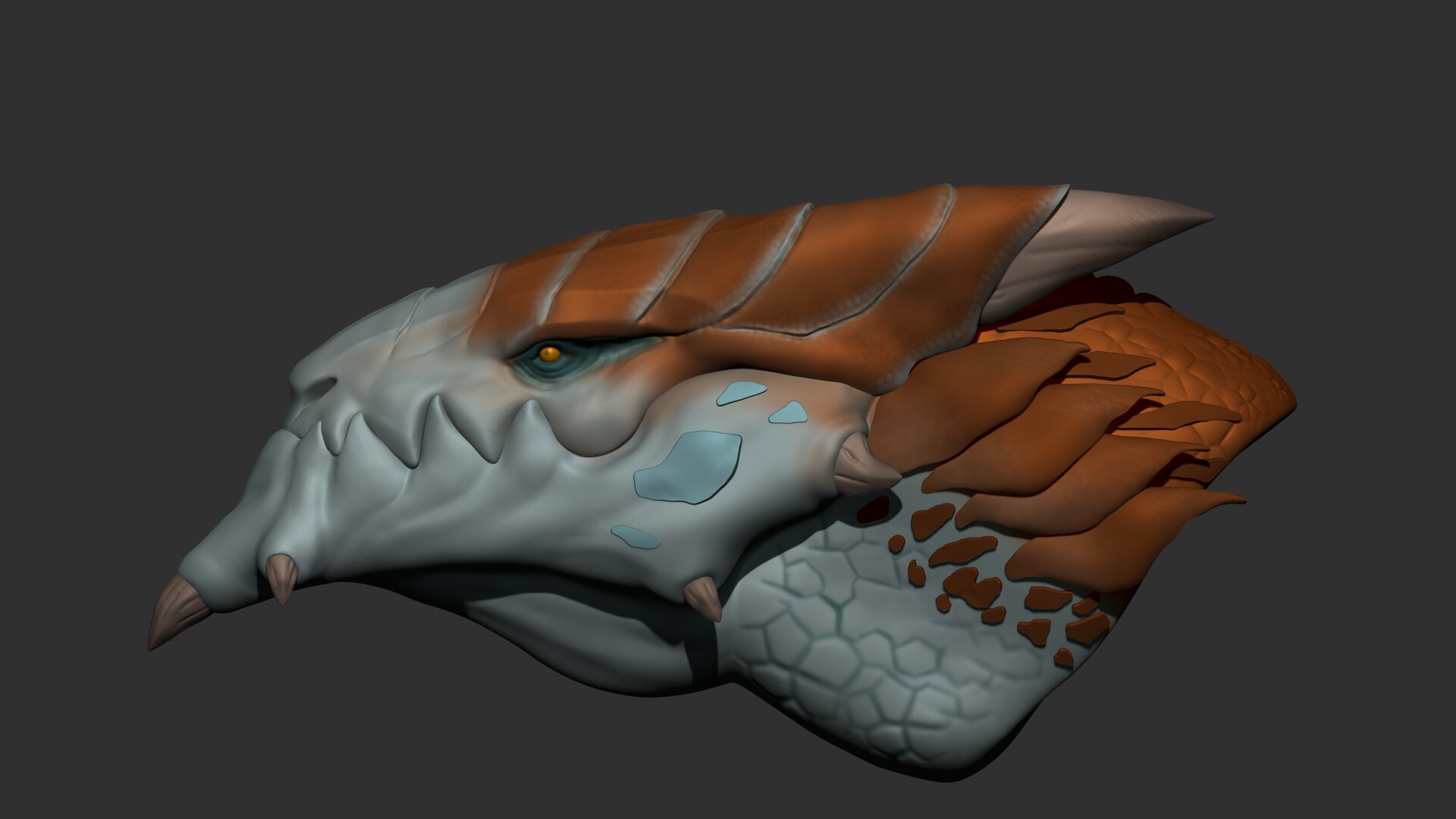 ArtStation - [FAN ART] Dragon Head