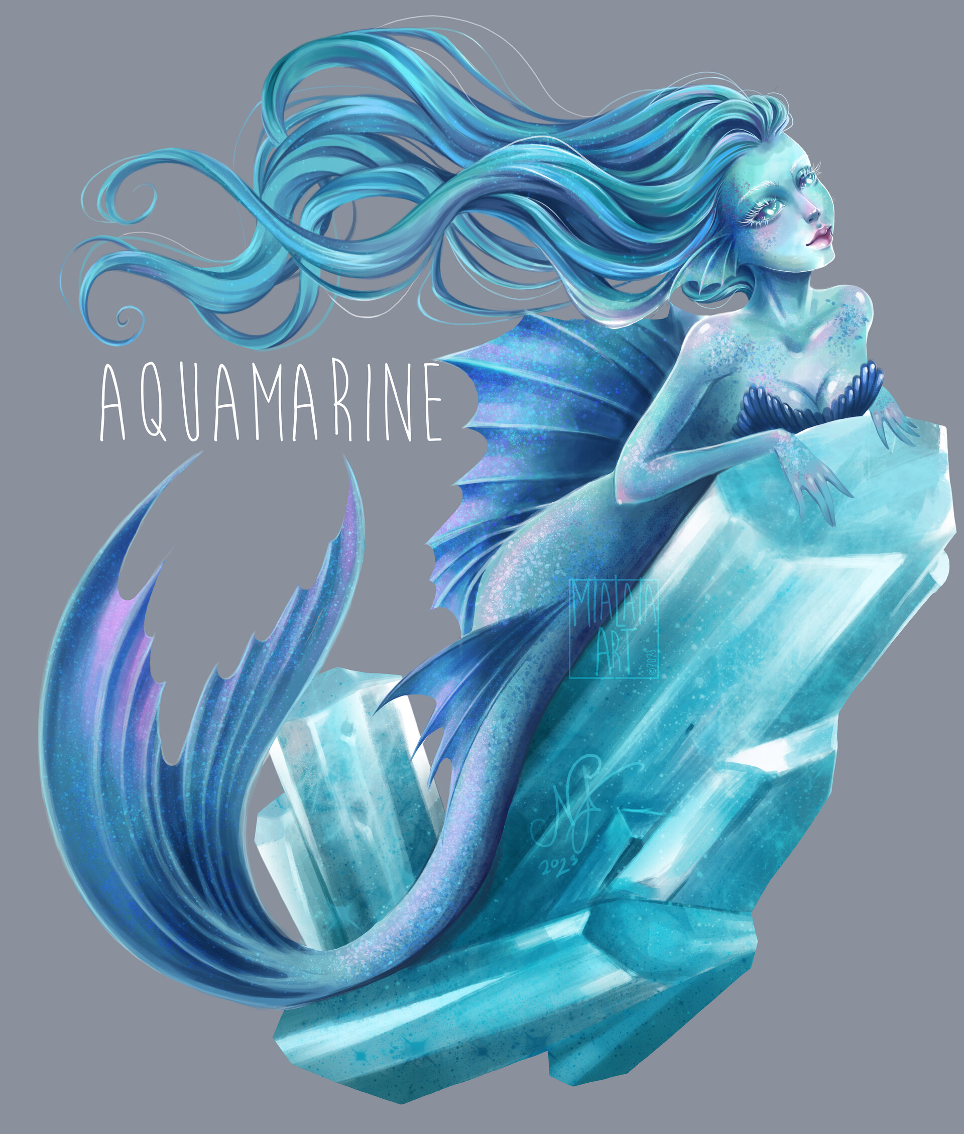 Aquamarine Mermaid