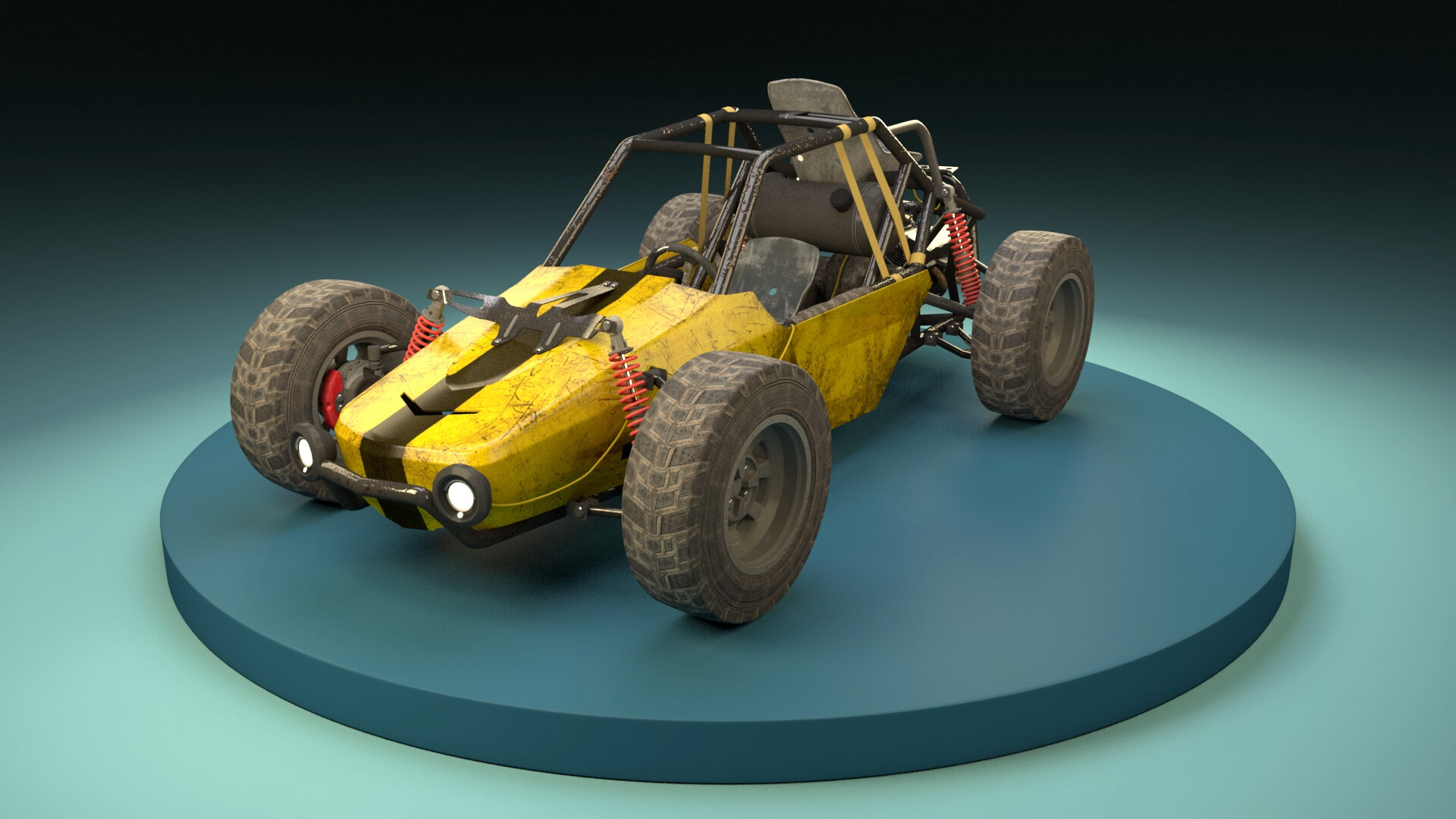 ArtStation - PUBG Buggy