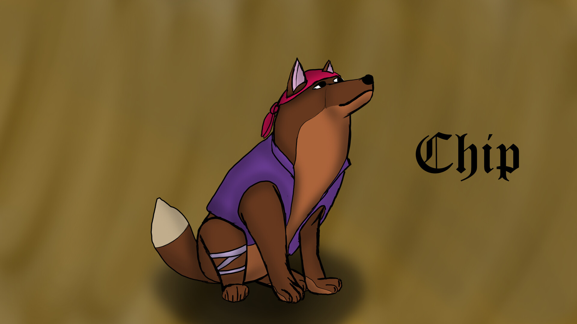 ArtStation - Chip (Concept Art Project Module)