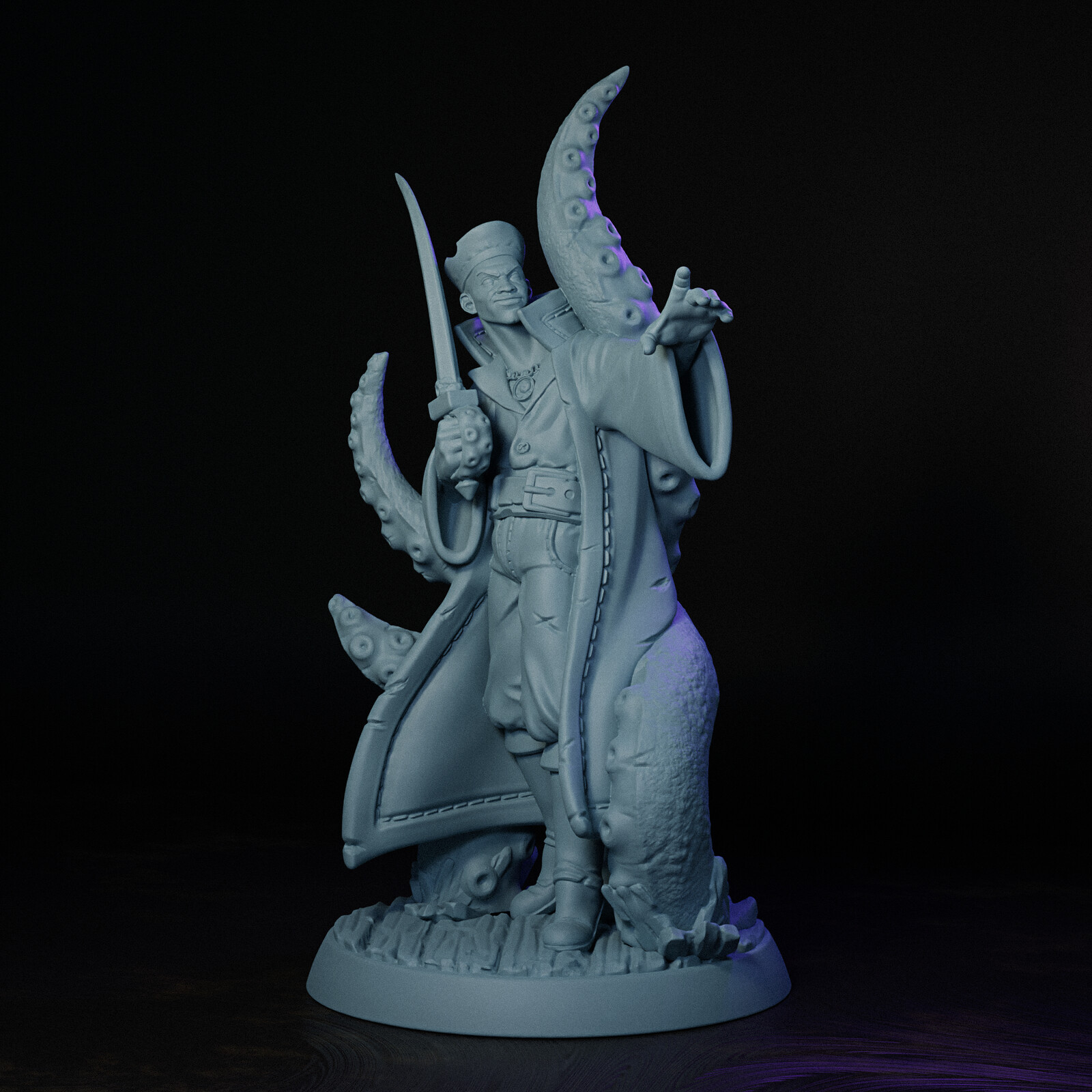 Caio Cardoso - Captain with Pact - TPK Lab Miniature
