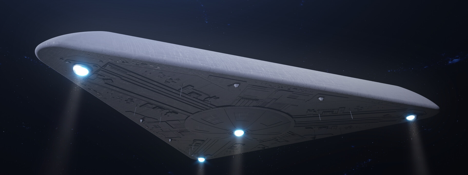 ArtStation - TR3B Cruiser