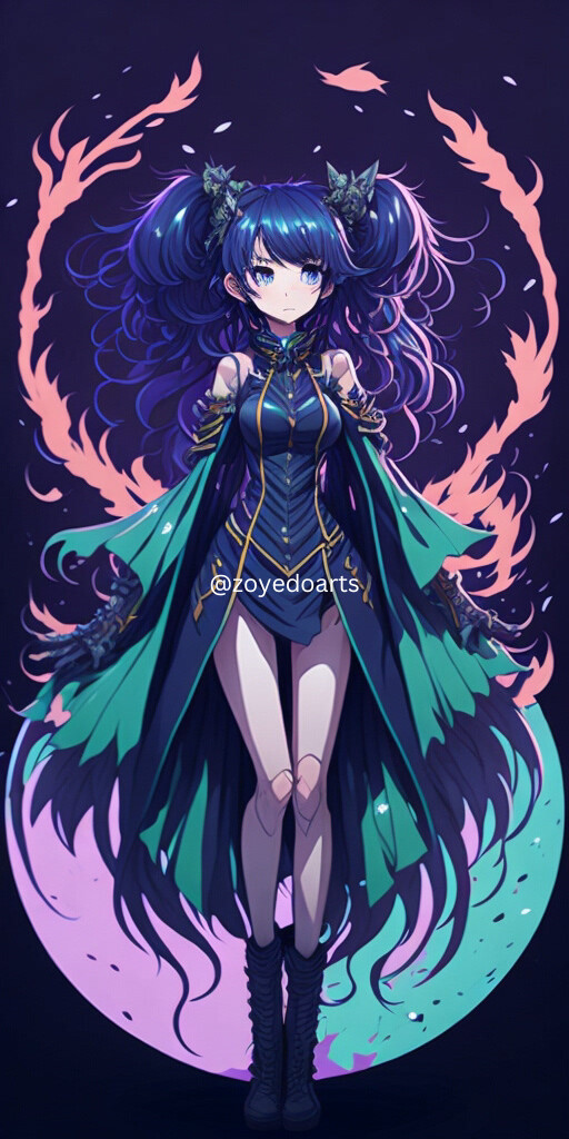 ArtStation - Anime Waffle Character art