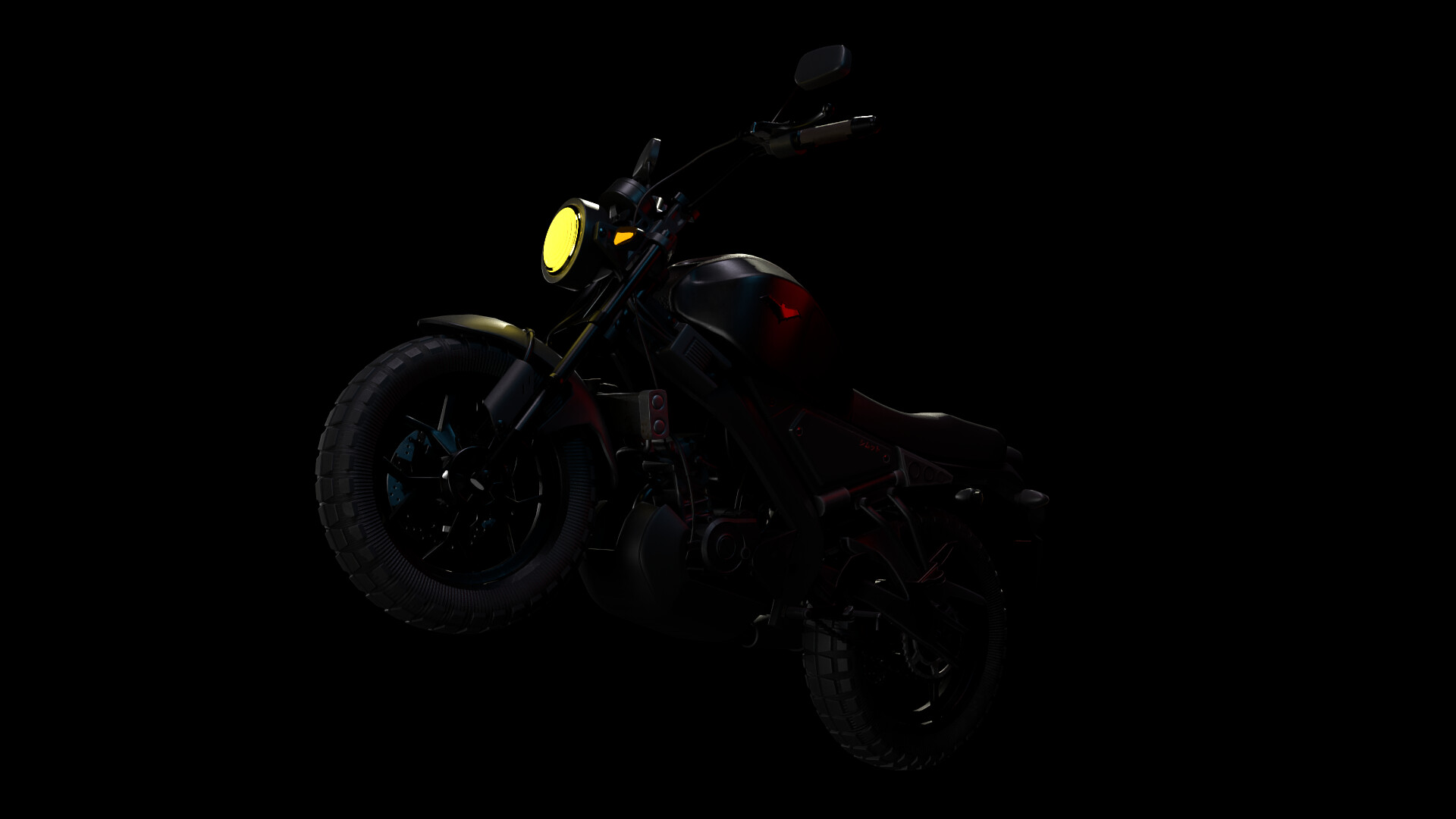 Syimutt - Yamaha XSR 155 (Redhood & Nightwing Motorcycle Version)
