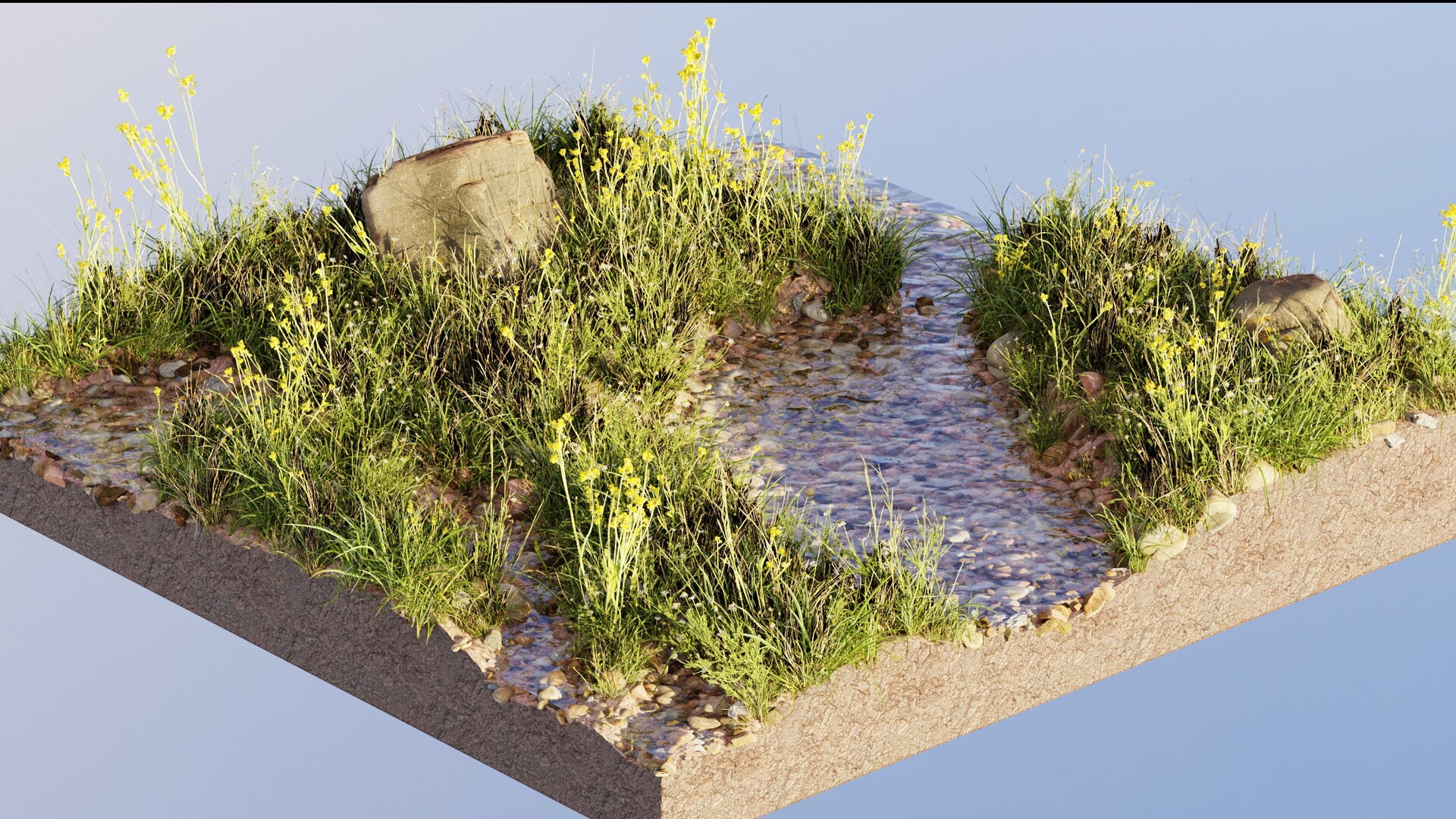 ArtStation - Procedural Landscape Environment Practice