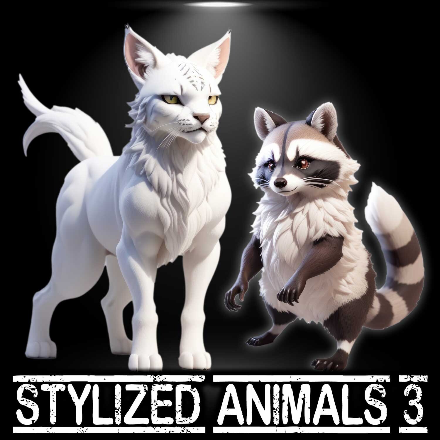 Thorgrima Einardot - 210 Stylized Animals Images Reference Pack - 4K ...