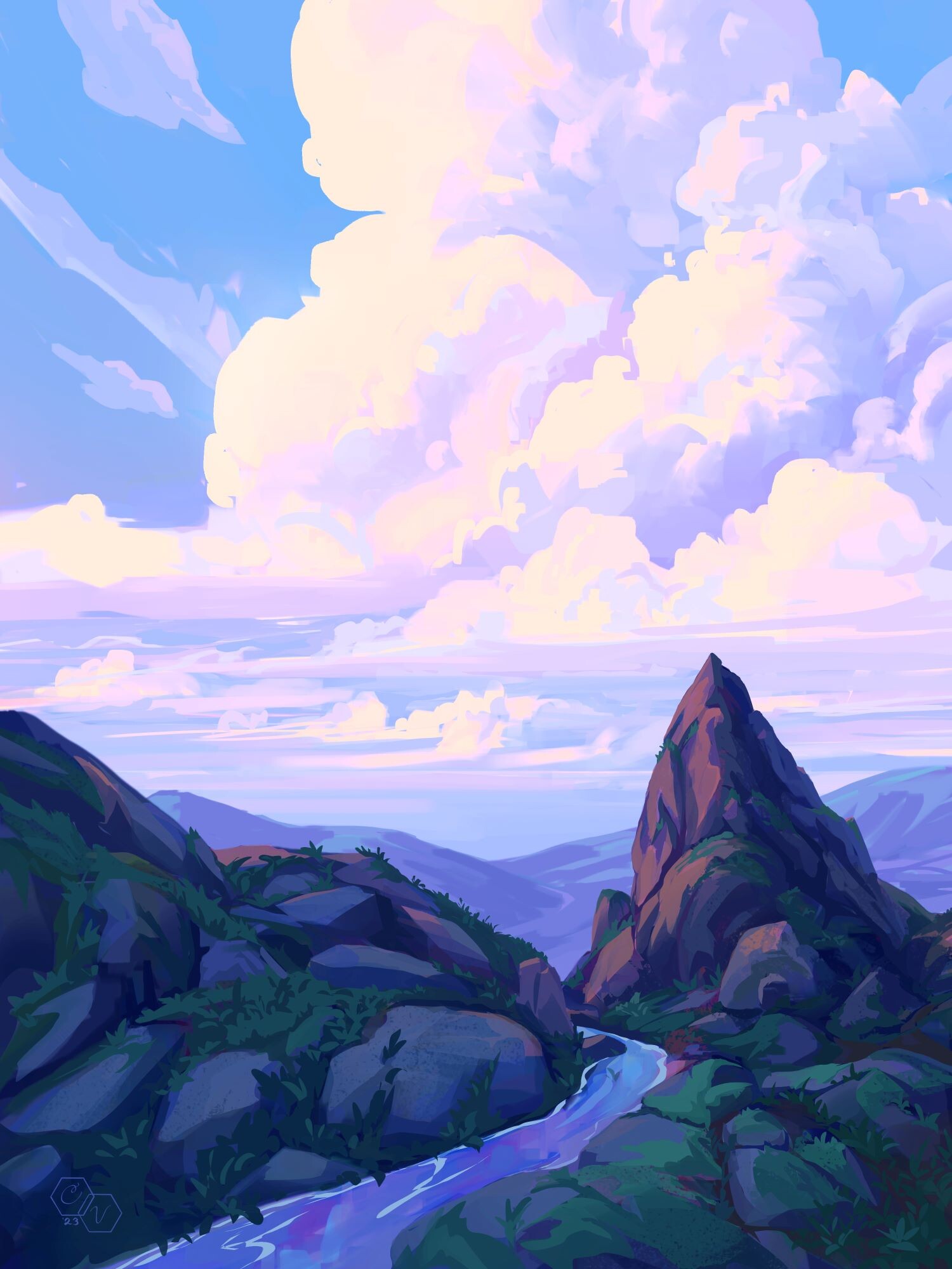 ArtStation - Mountain Sketches