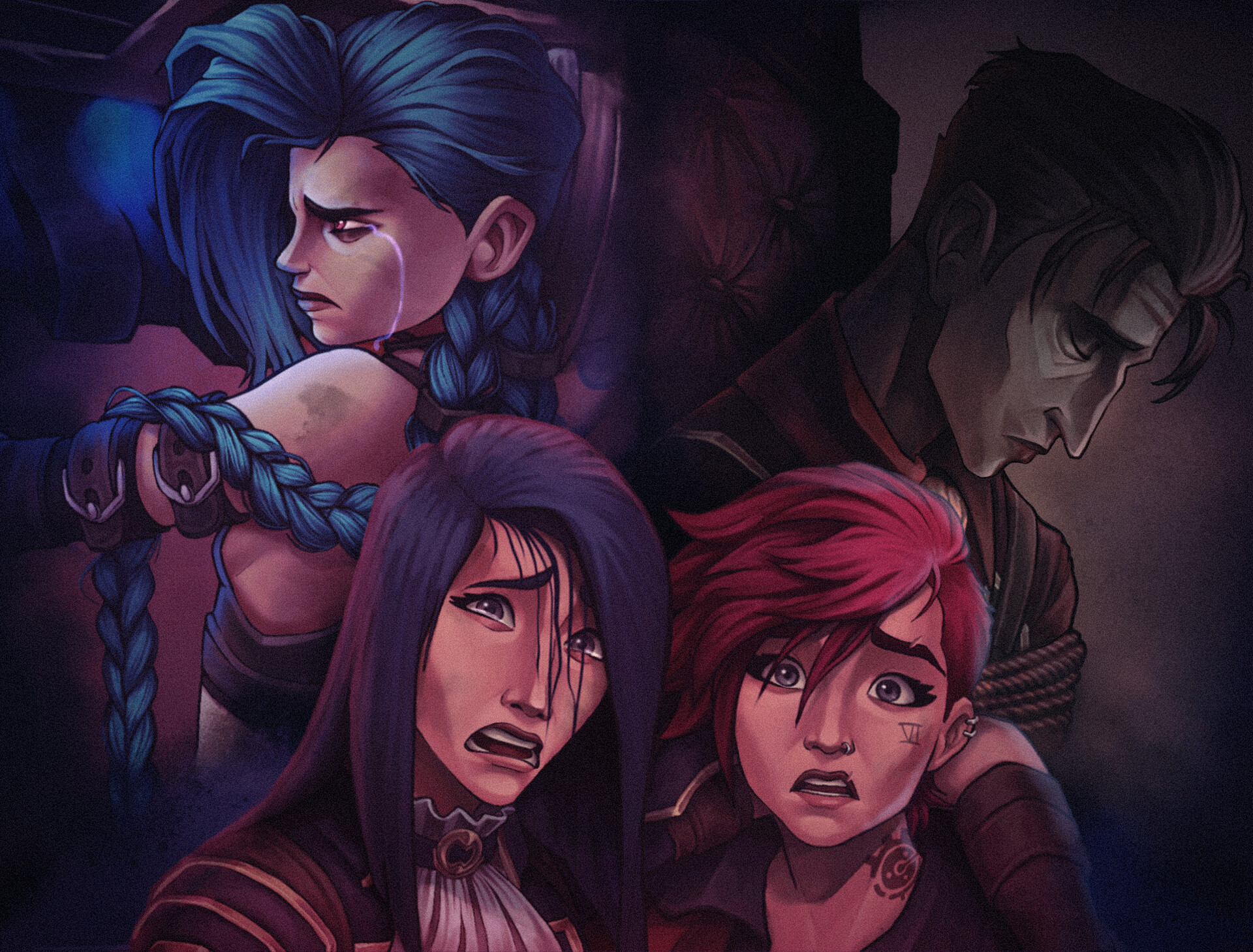 ArtStation - What could have been? Arcane fanart