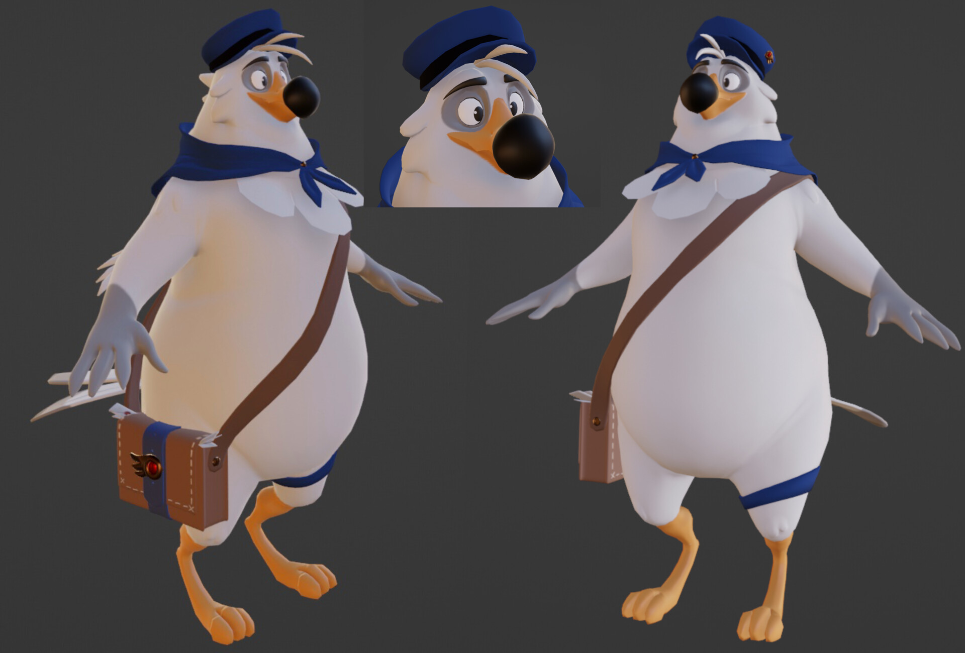 ArtStation - Albatross character