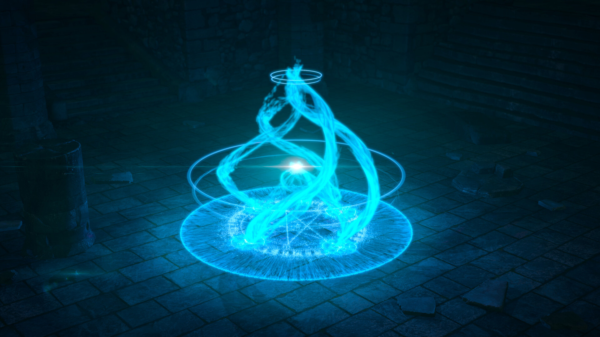 ArtStation - PROCEDURAL PORTAL - PARTICLES PROJECT [HOUDINI/ARNOLD]