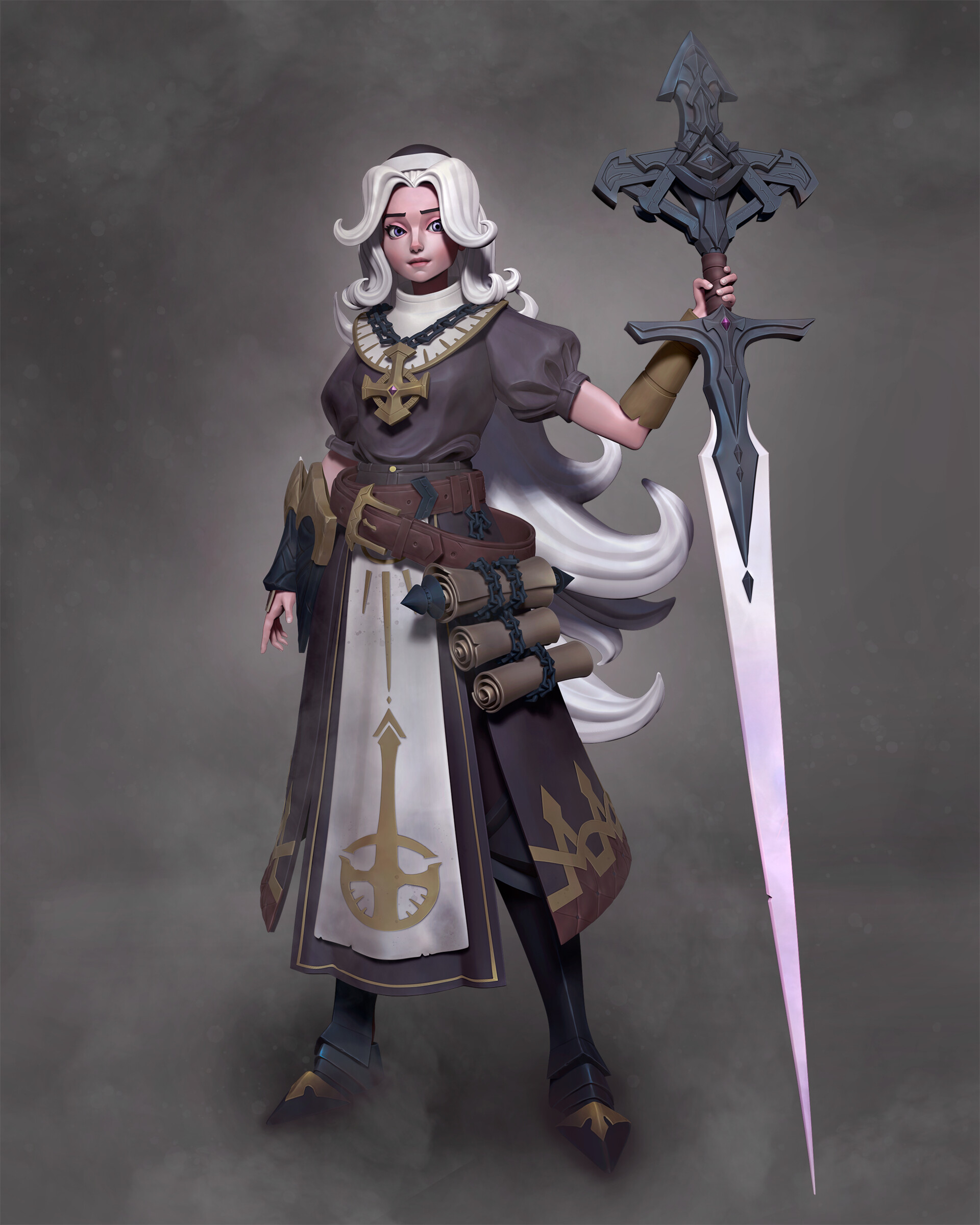 ArtStation - The Nun