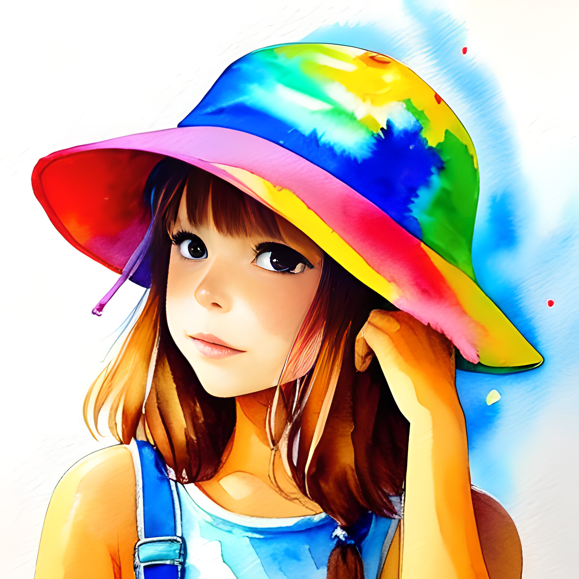 ArtStation - Bucket Hat Girl #16