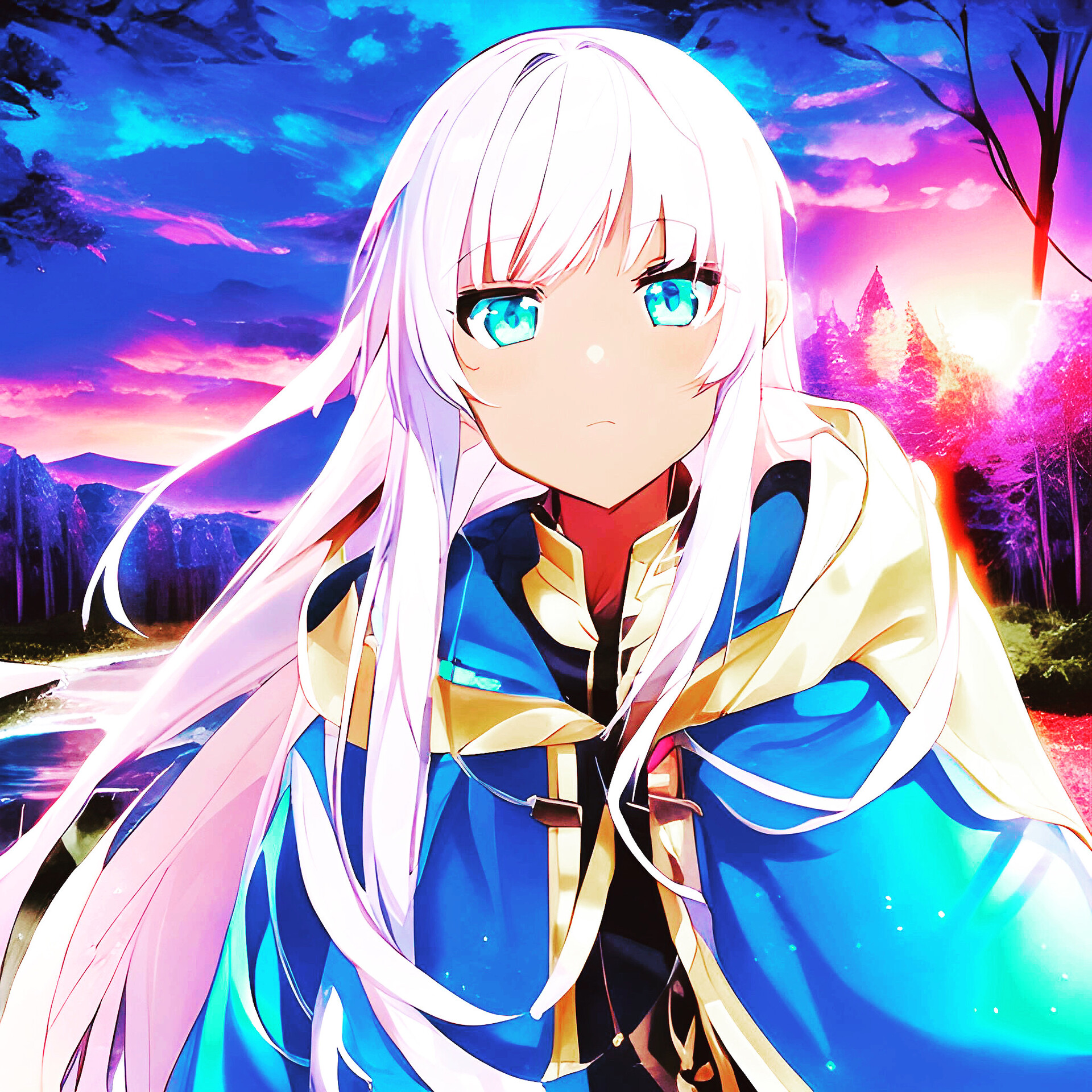 ArtStation - Enchanted forest Sorceress