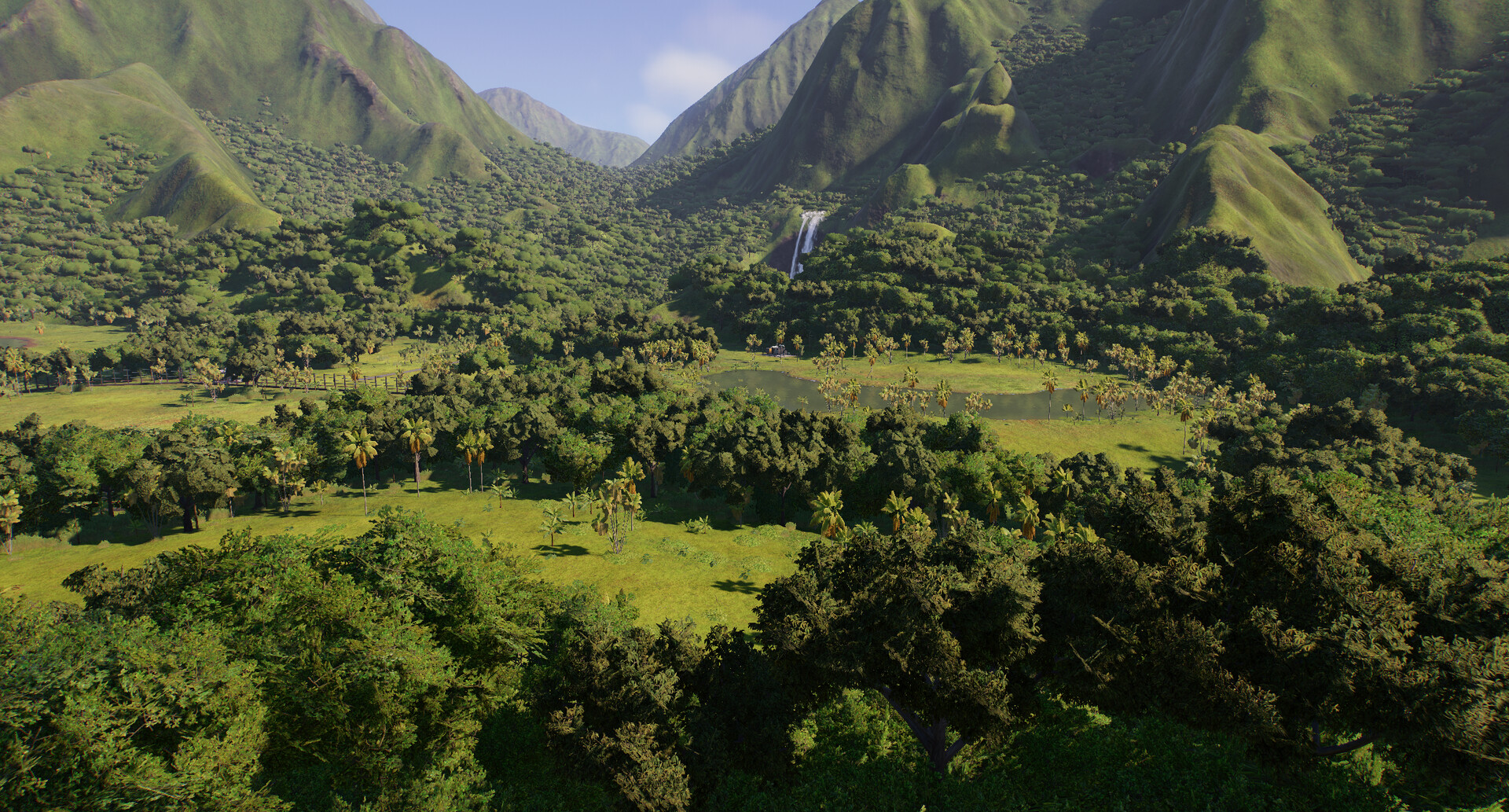 Jurassic Park Landscape
