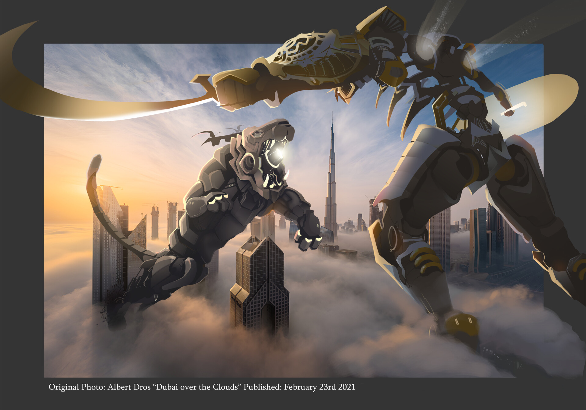 ArtStation - Mecha Showdown