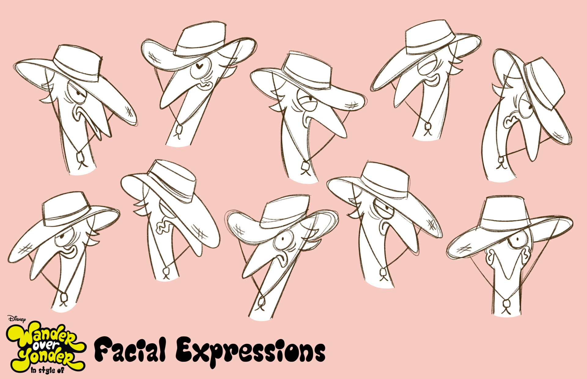 Wander Over Yonder Character Sheets