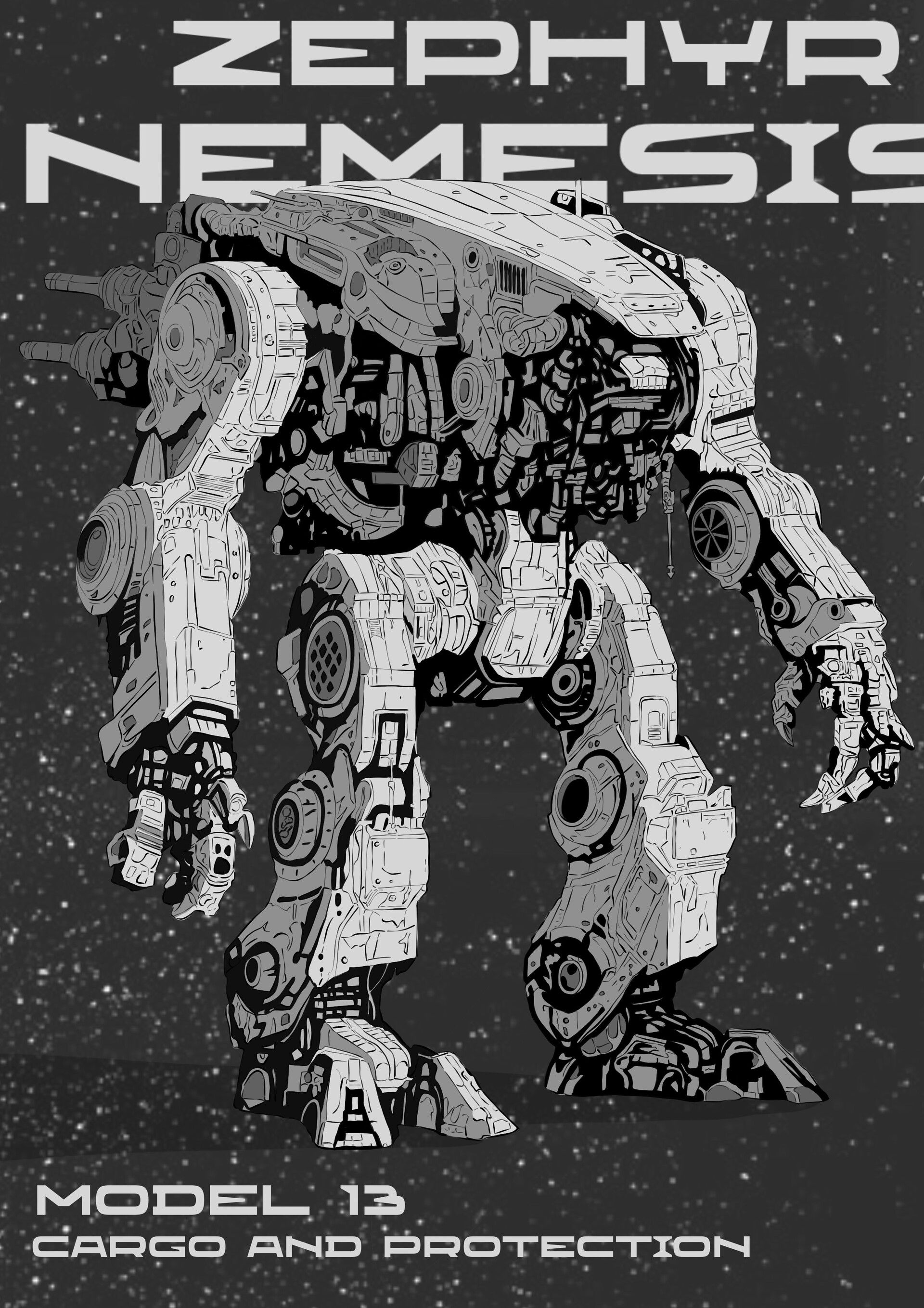 ArtStation - Zephyr Nemesis Model 13