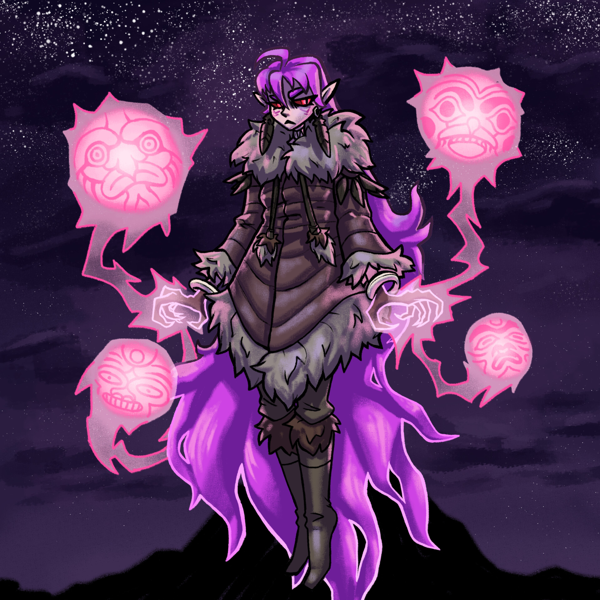 ArtStation - Badeline Commission