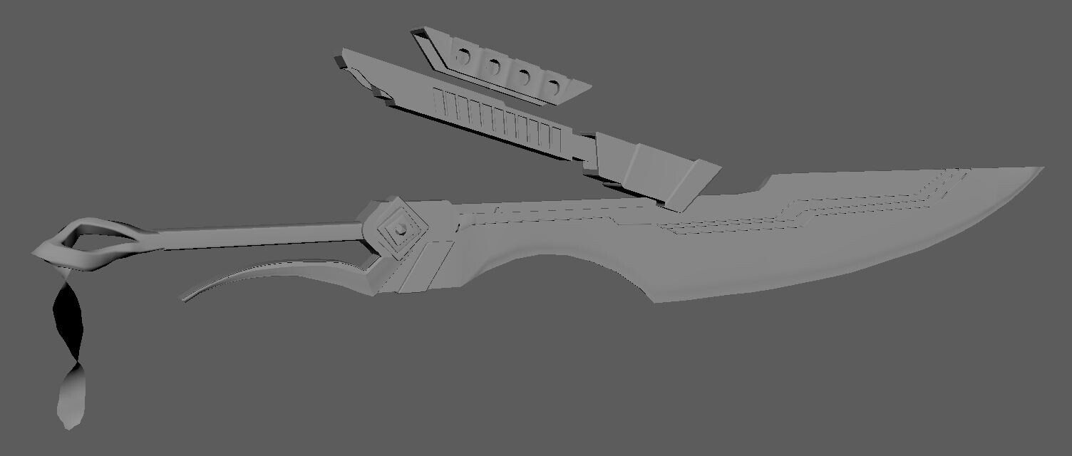 ArtStation - Epée de Samira