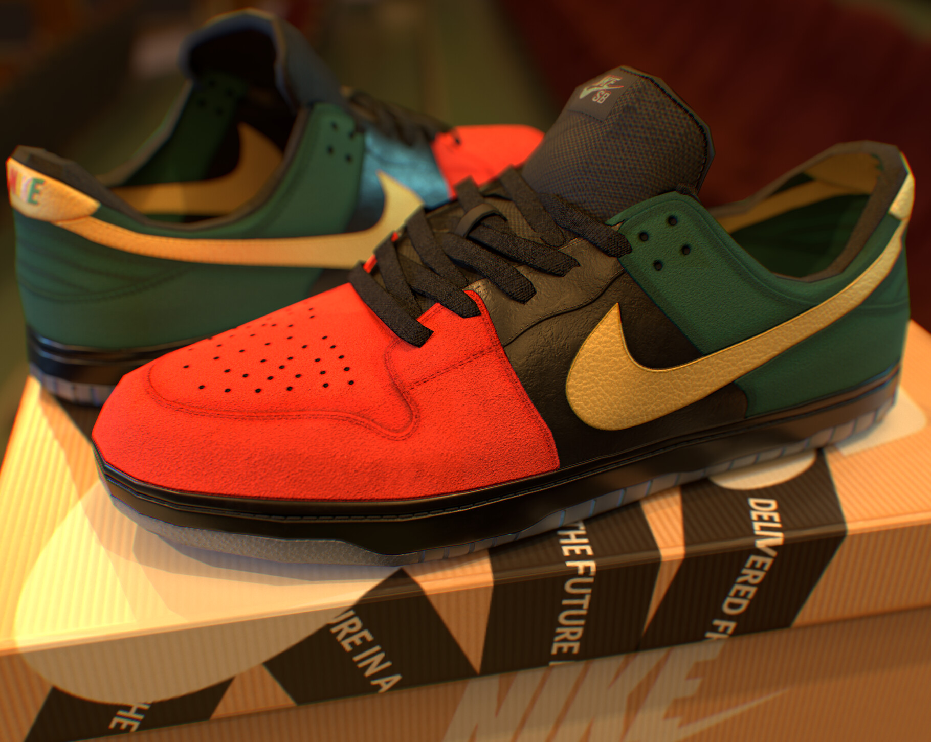 Joseph Aleman - Nike SB Dunks Collection - Skater XL Mod